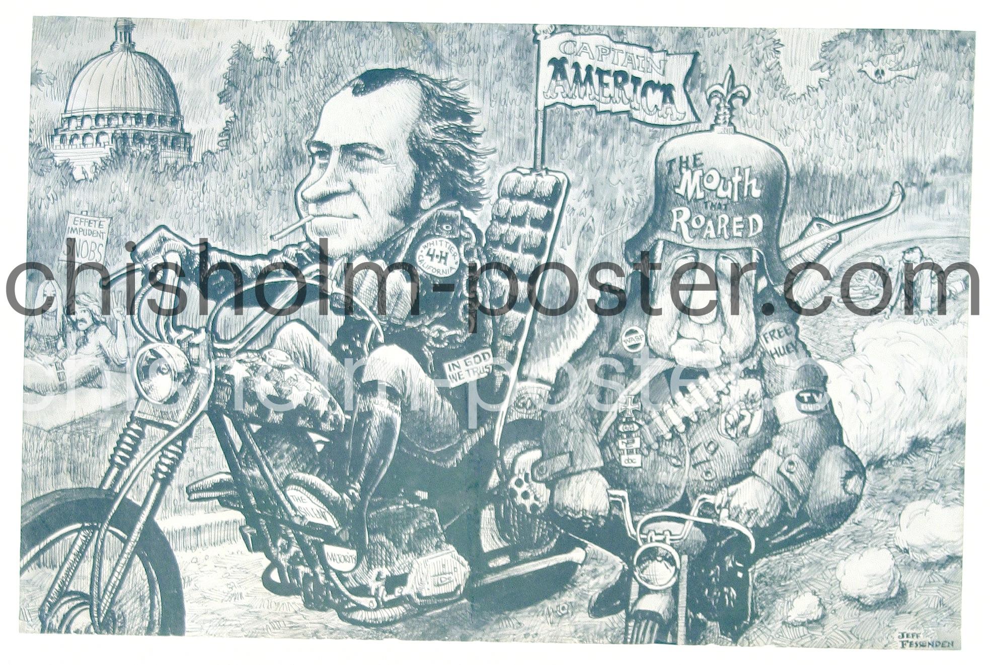 Nixon and Agnew - Captain America and the Mouth That Roared | Original ...