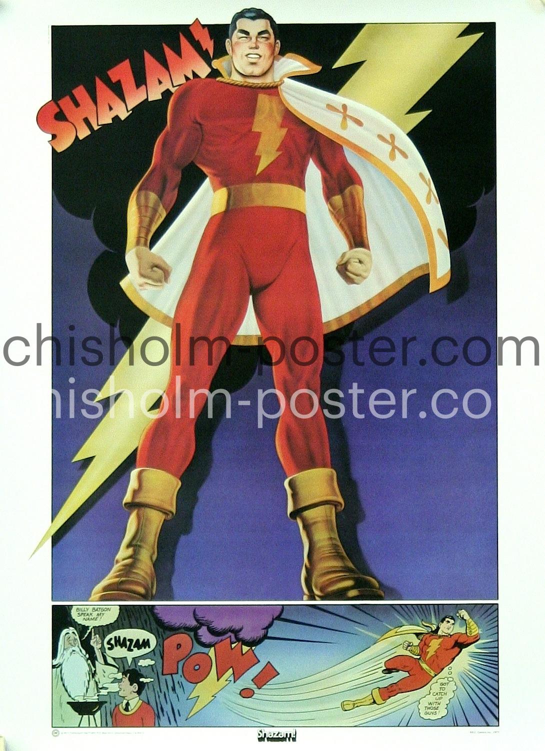Shazam | Original Vintage Poster | Chisholm Larsson Gallery