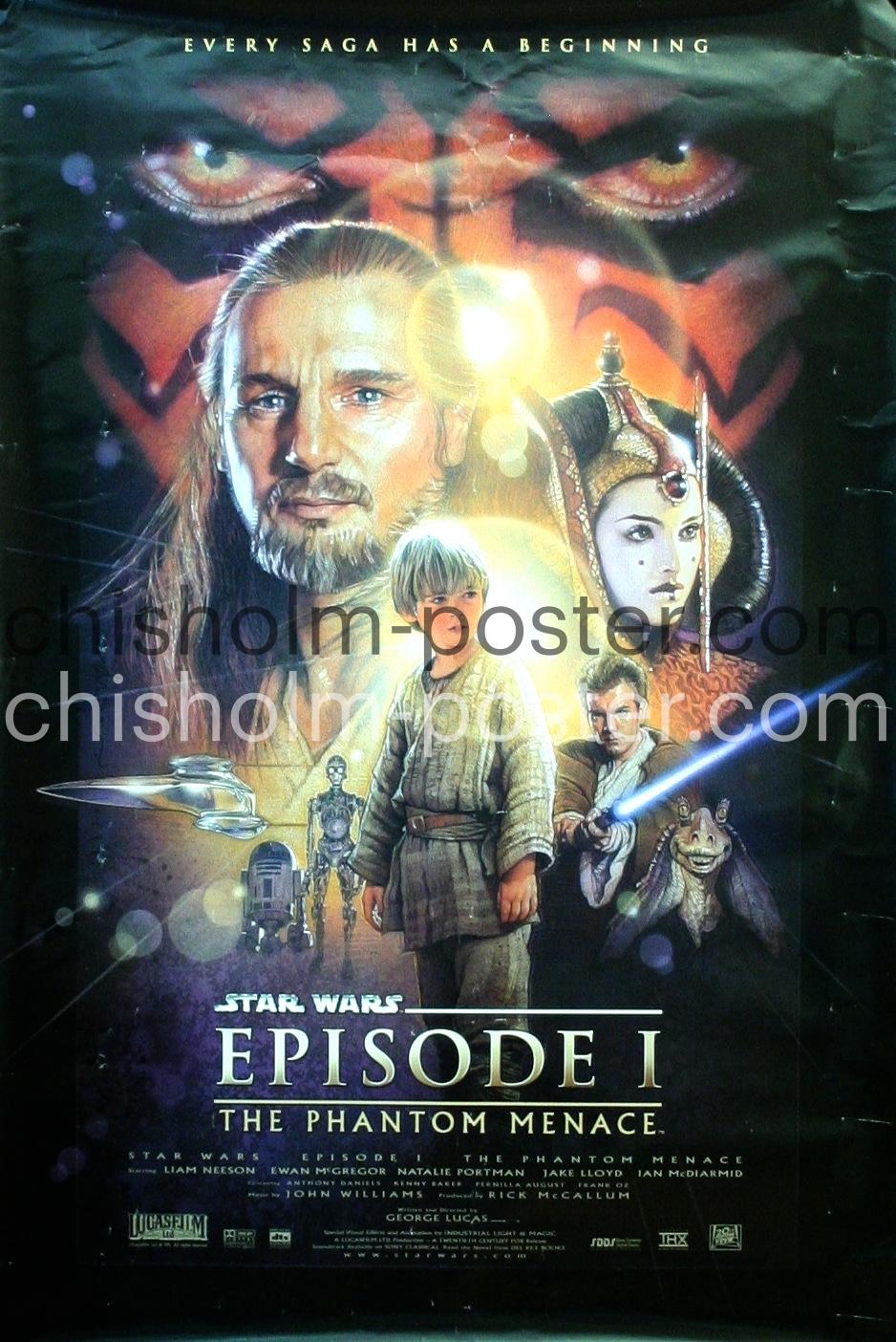 Star Wars: Episode I-The Phantom Menace | Original Vintage Poster | Chisholm Larsson Gallery