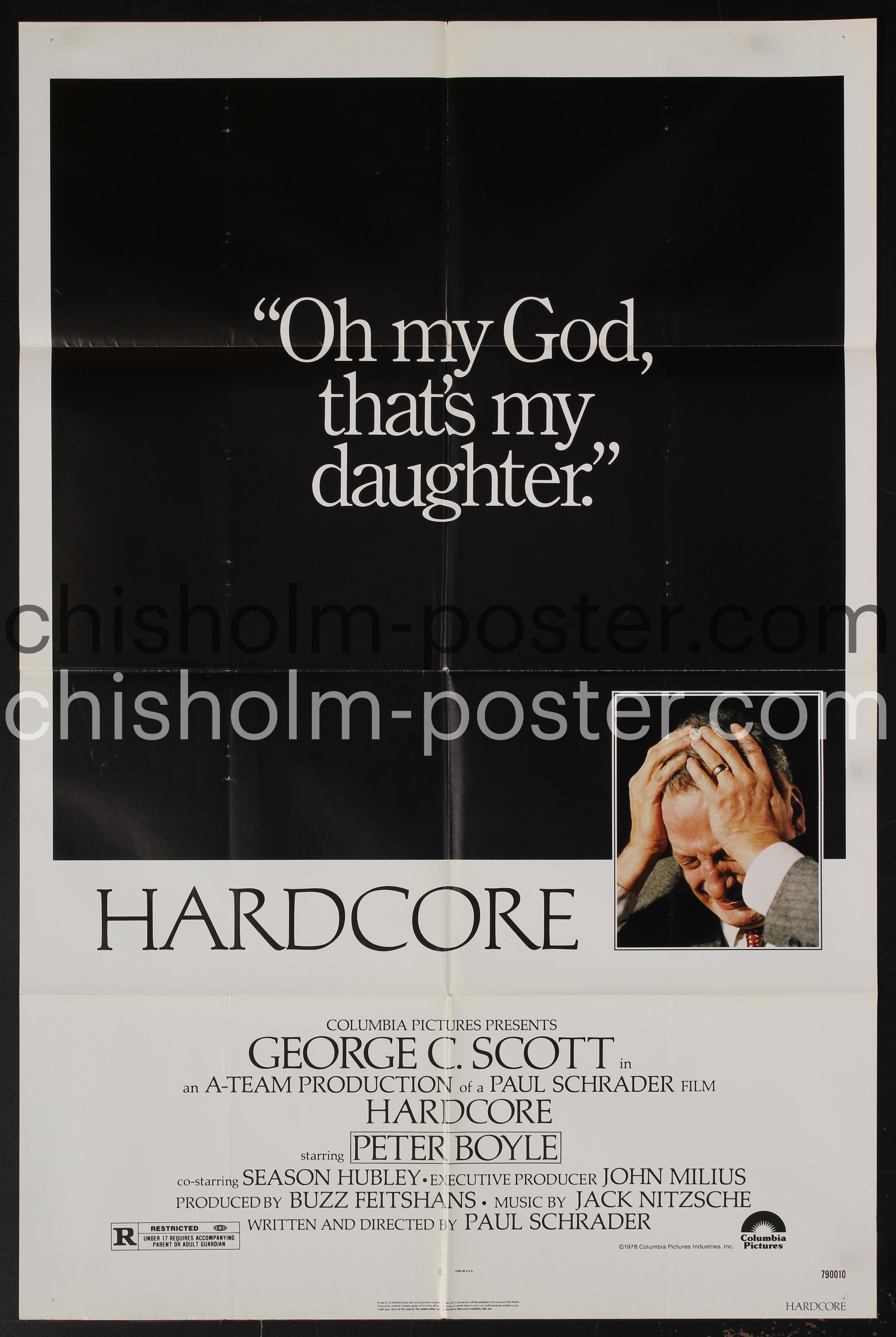Hardcore | Original Vintage Poster | Chisholm Larsson Gallery