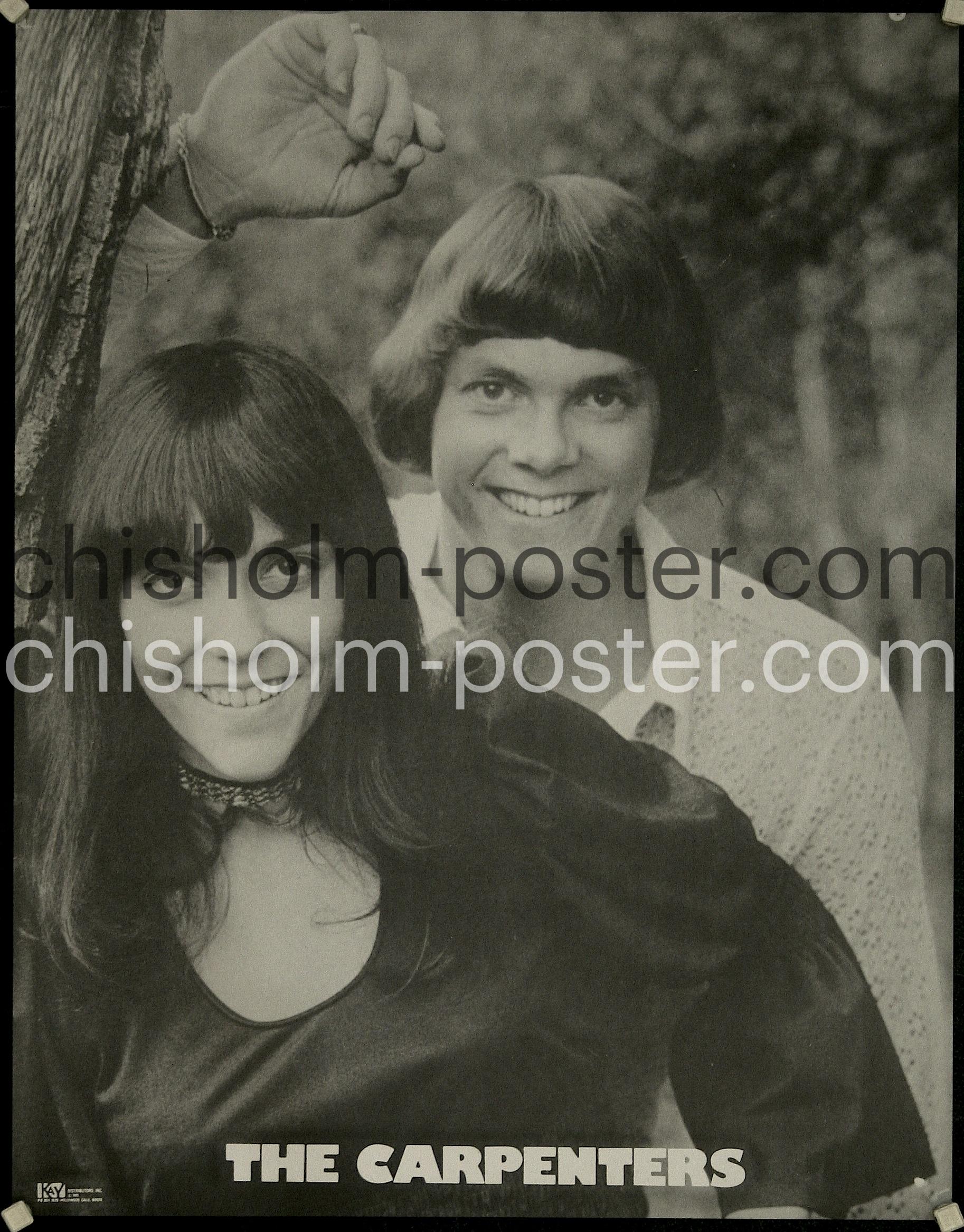 The Carpenters | Original Vintage Poster | Chisholm Larsson Gallery