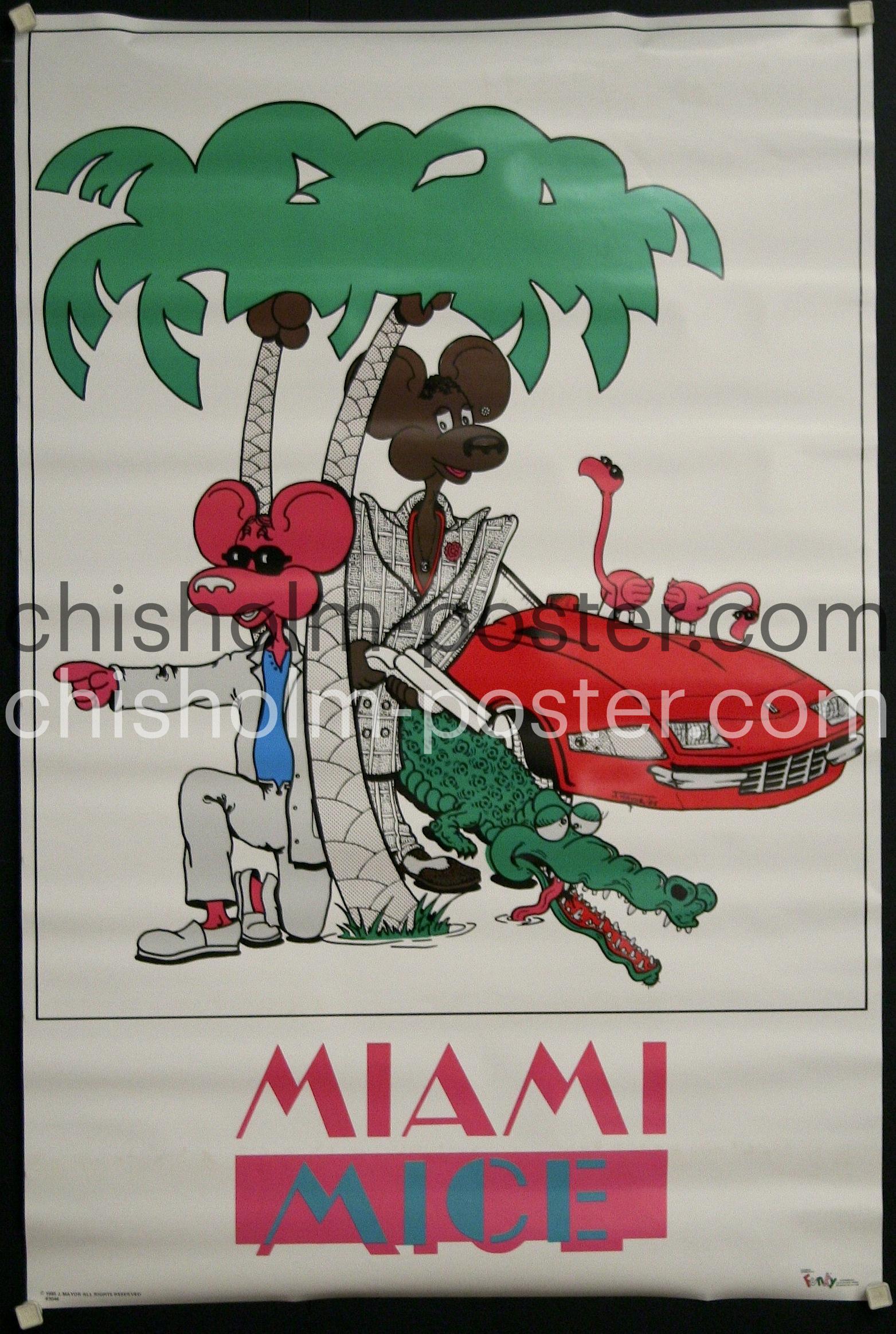 Miami Mice | Original Vintage Poster | Chisholm Larsson Gallery
