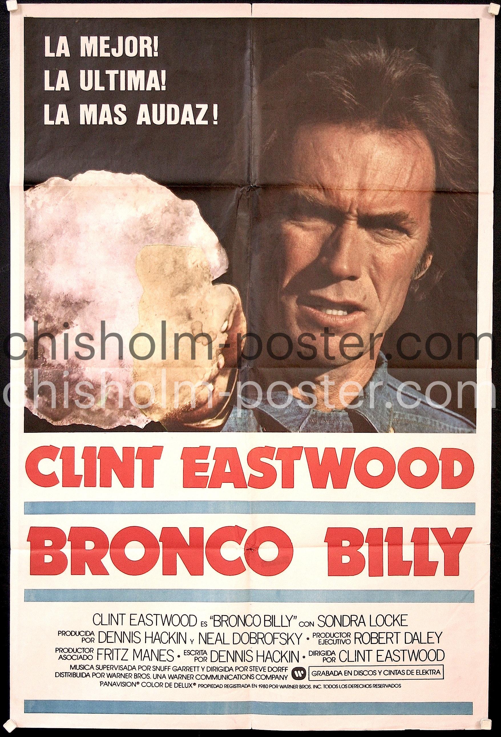 Bronco Billy (Spanish) | Original Vintage Poster | Chisholm Larsson Gallery
