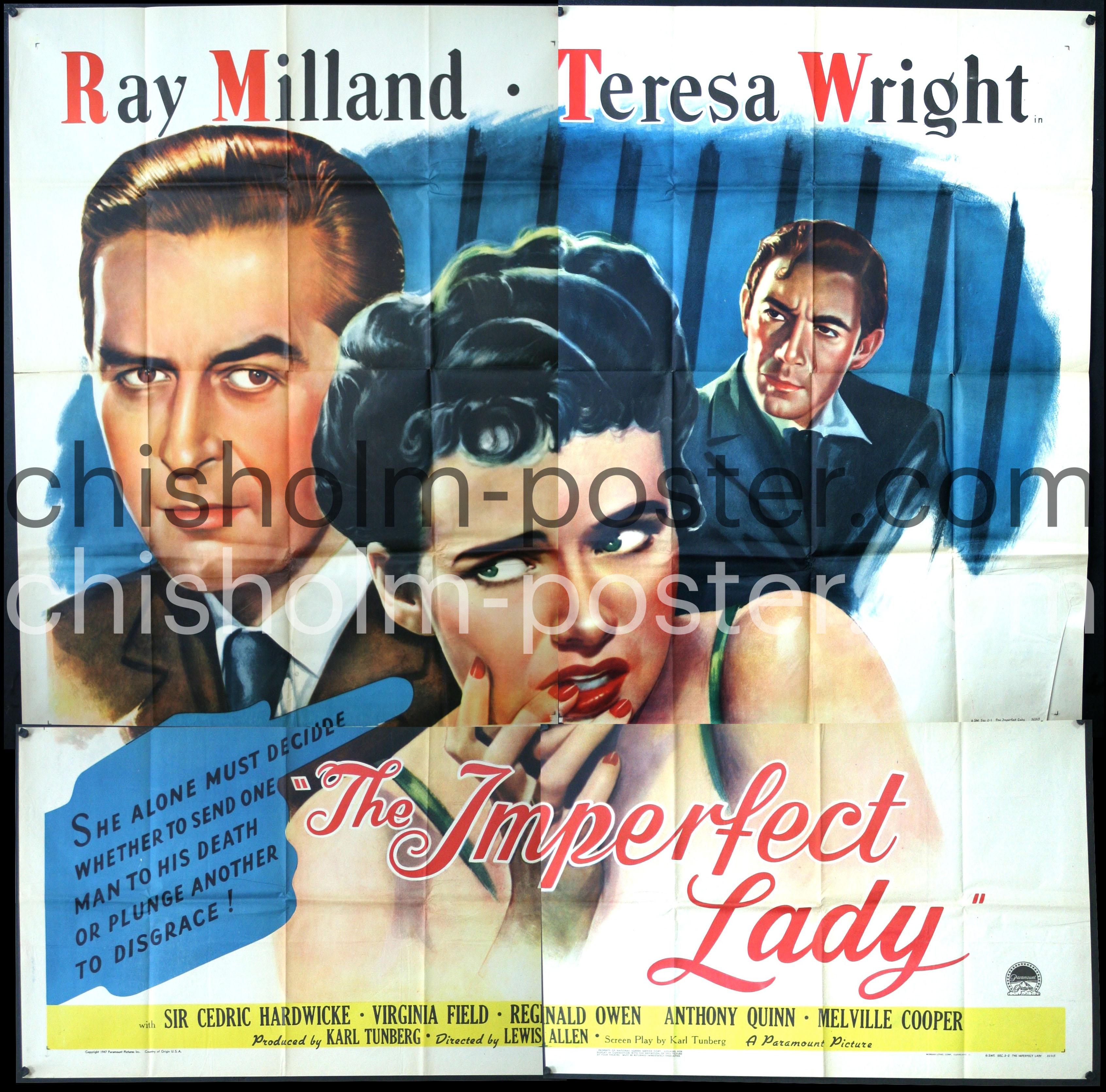 Imperfect Lady, The | Original Vintage Poster | Chisholm Larsson Gallery