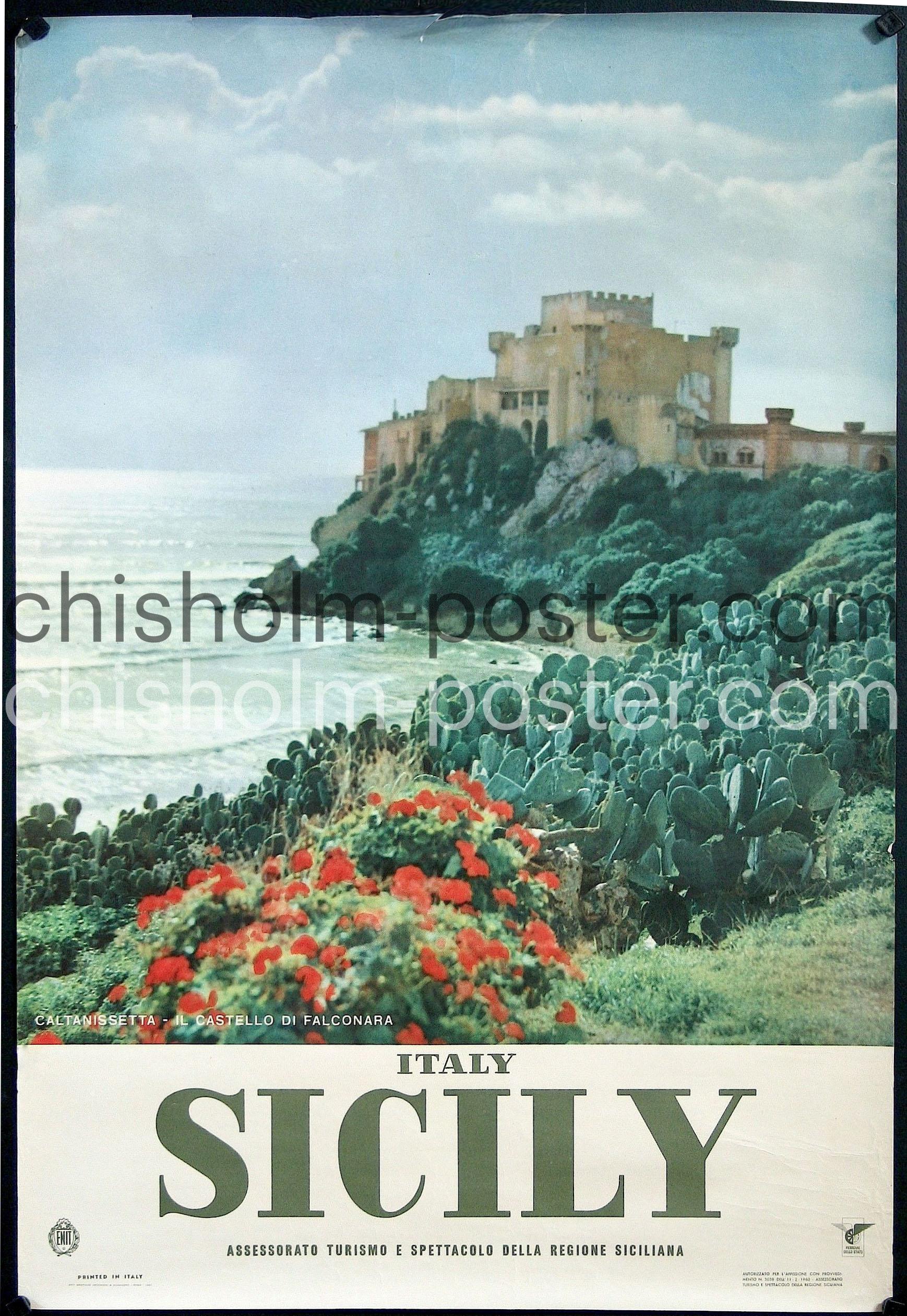 Sicily - Italy - Caltanissetta- Il Castello di Falconara | Original ...