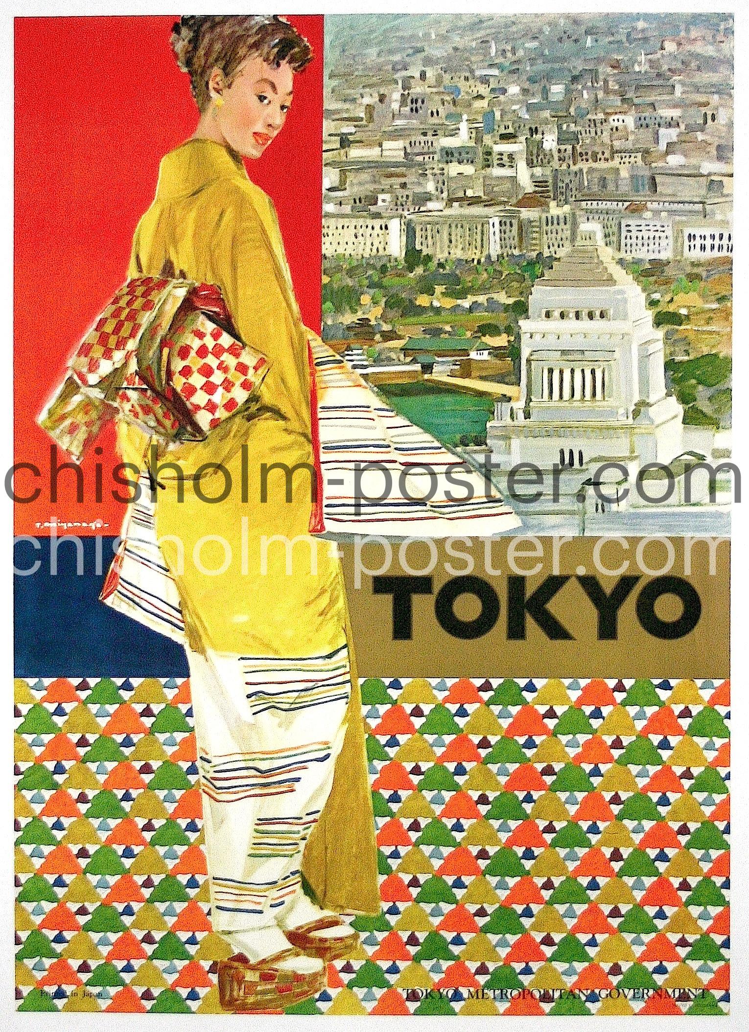 Tokyo | Original Vintage Poster | Chisholm Larsson Gallery