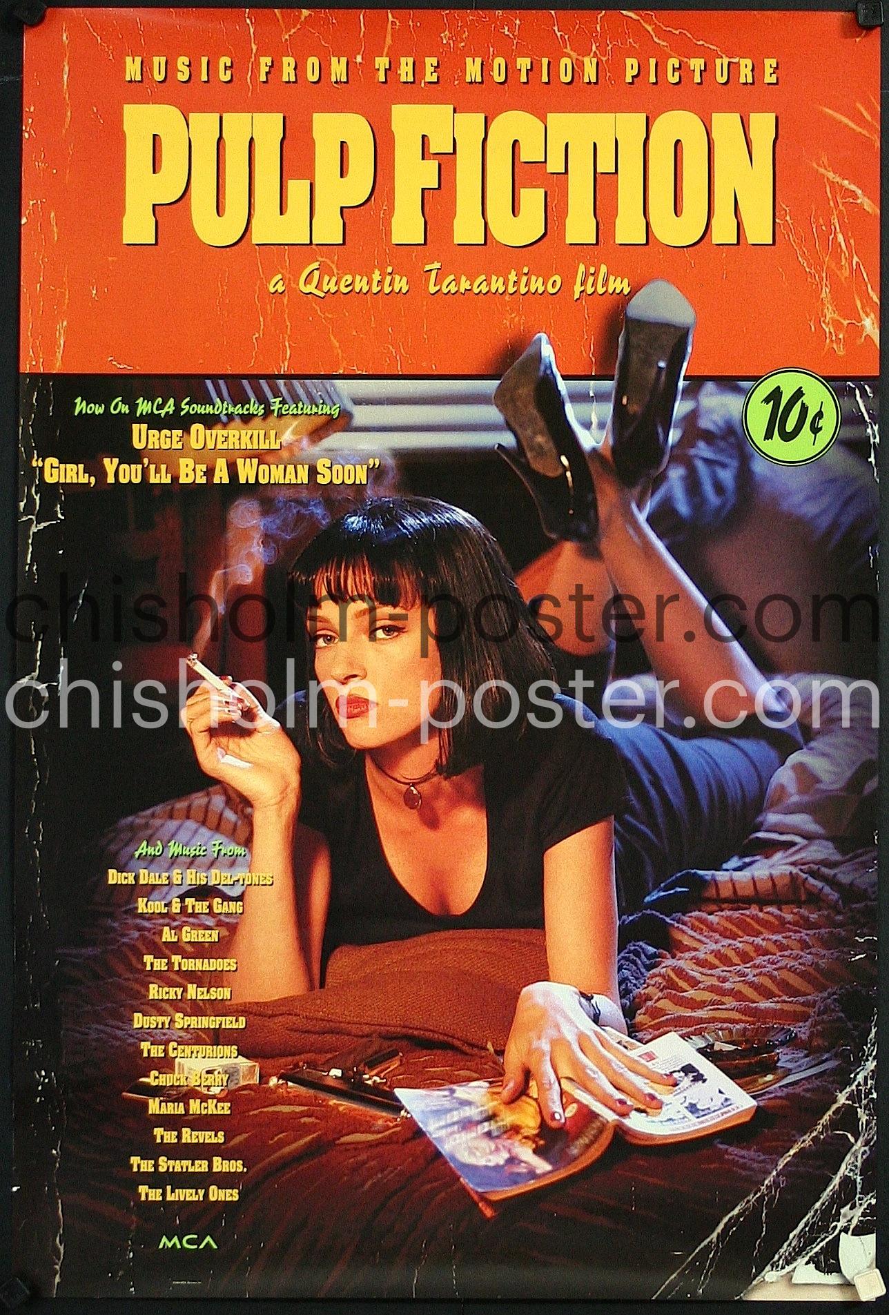 Pulp Fiction- MCA Soundtrack- Music from the Motion Picture 1994 ...