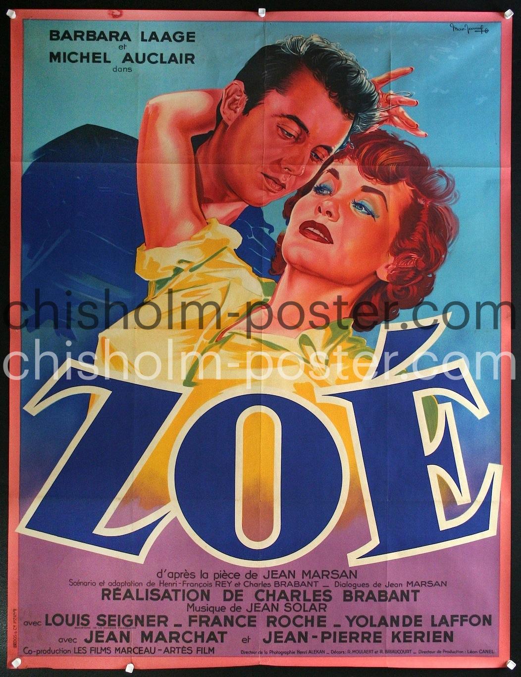 Zoe | Original Vintage Poster | Chisholm Larsson Gallery