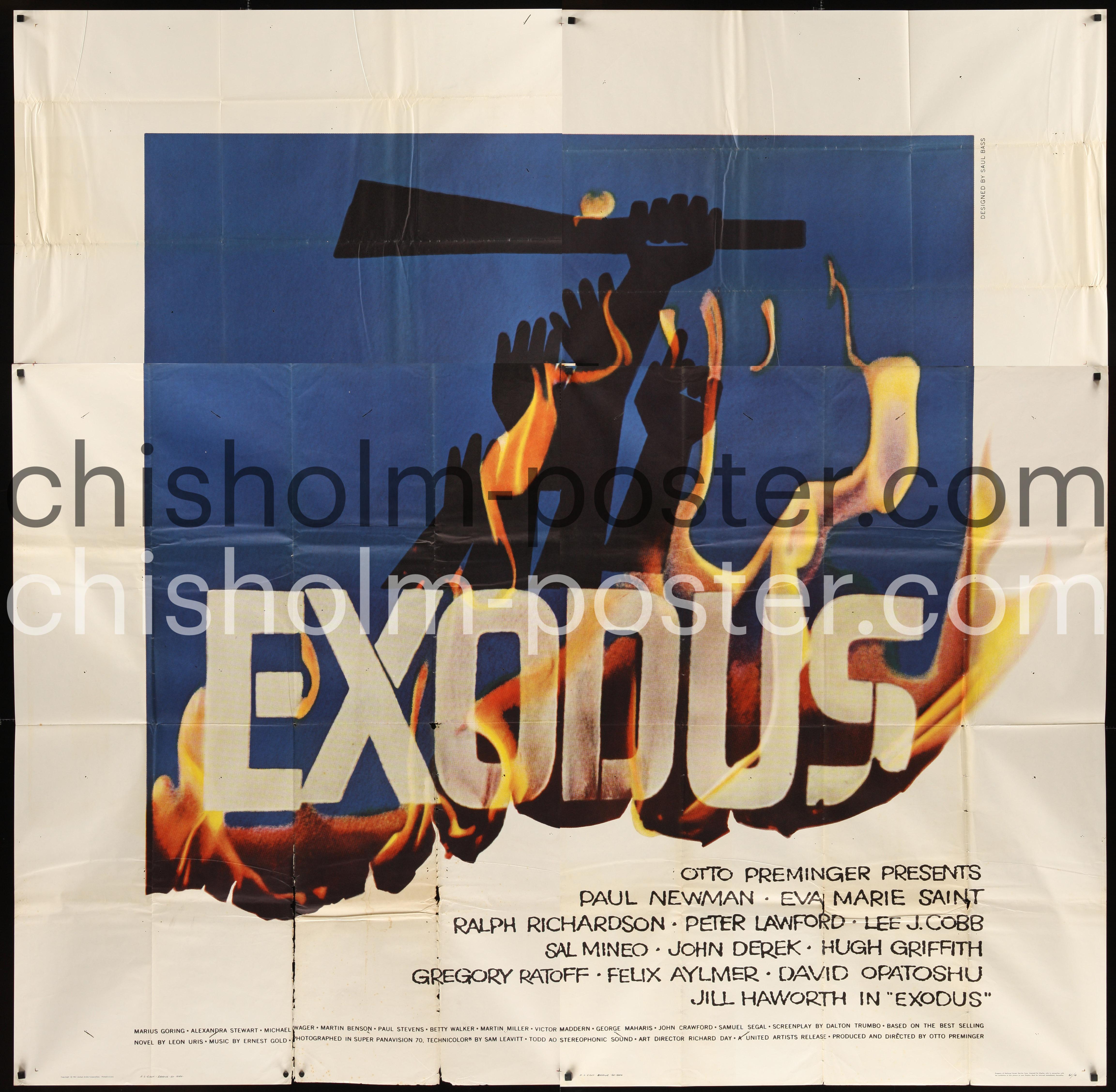 Exodus | Original Vintage Poster | Chisholm Larsson Gallery