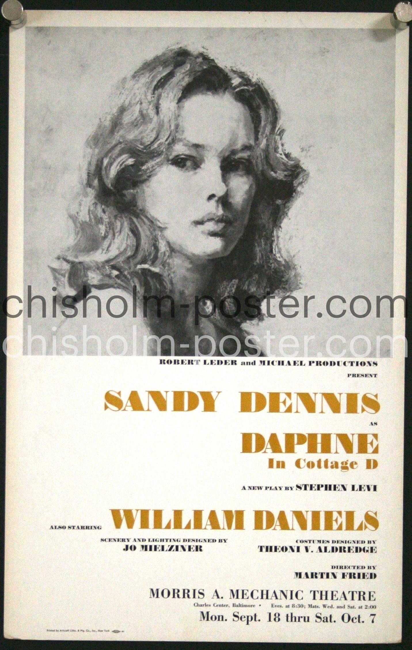Daphne In Cottage D - Window Card | Original Vintage Poster | Chisholm ...