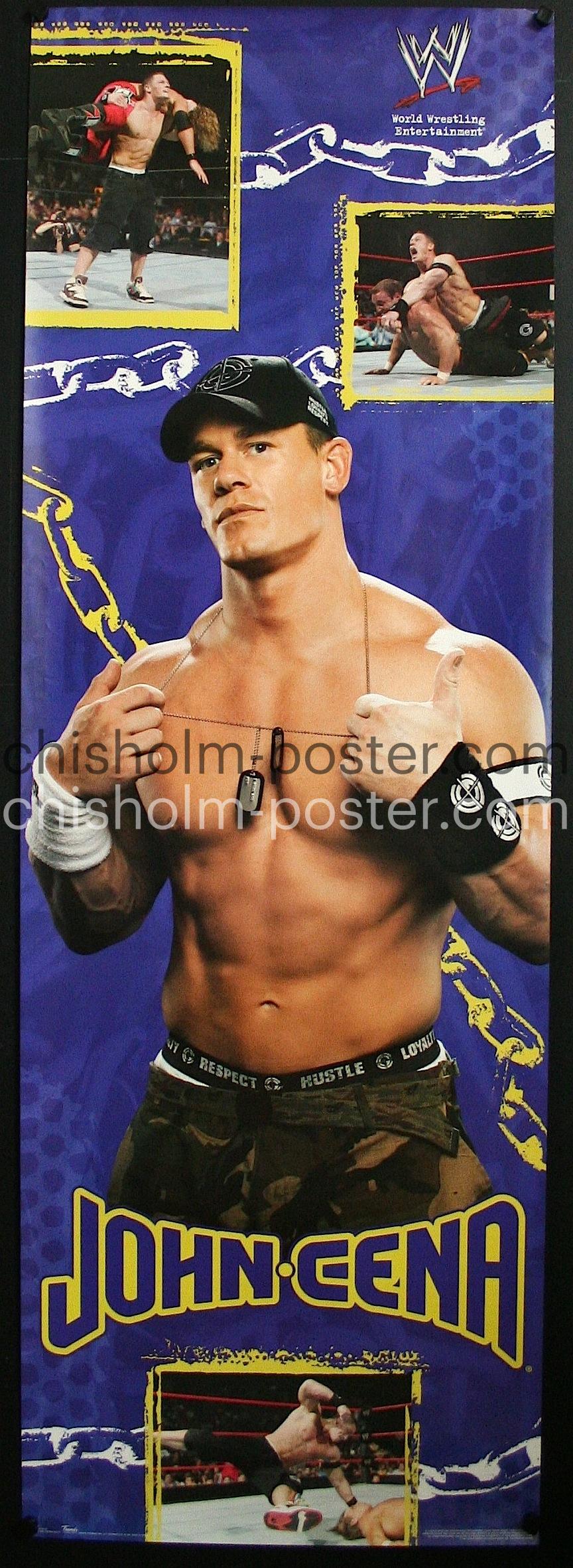John Cena - WWF - WWE | Original Vintage Poster | Chisholm Larsson Gallery