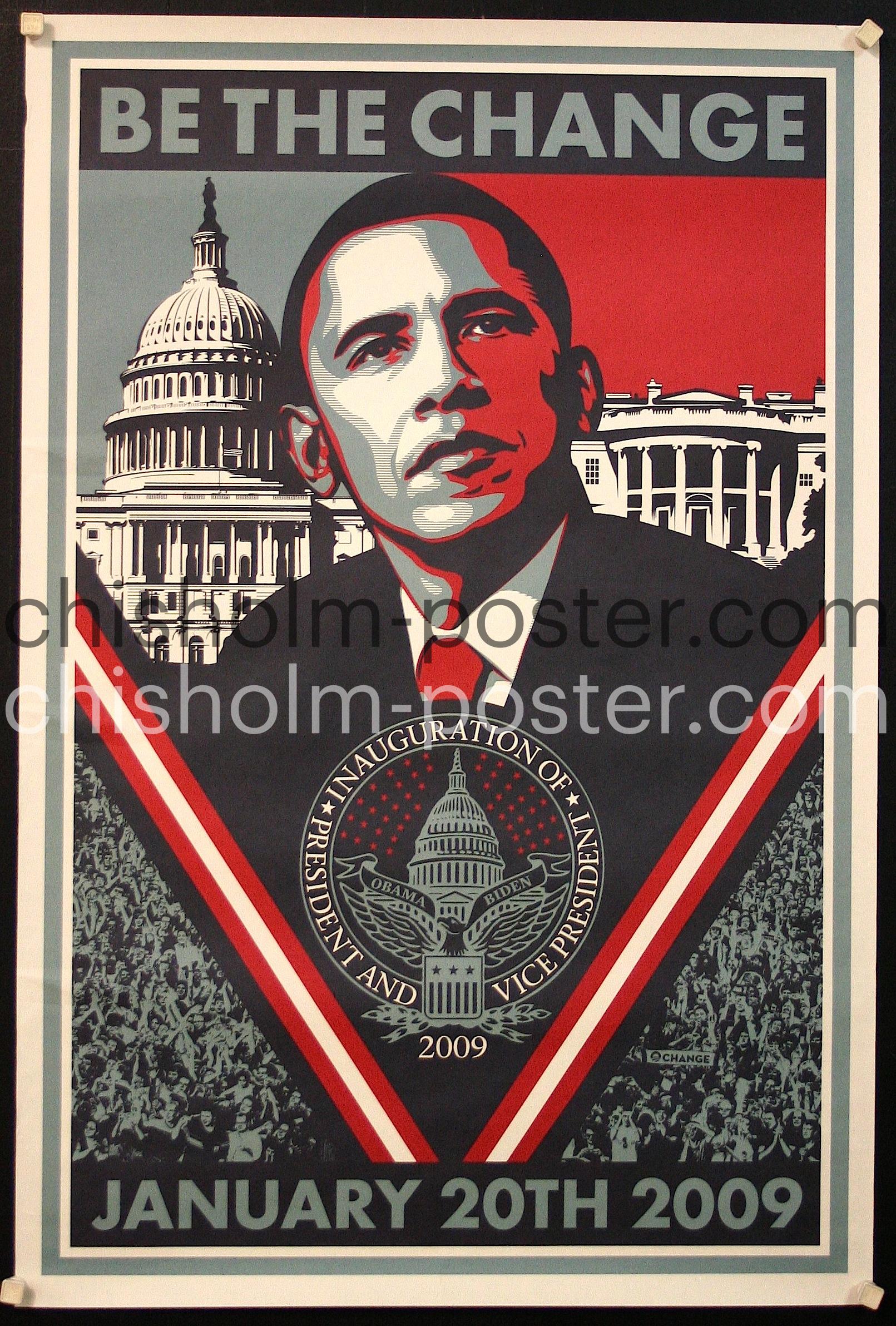 Be the Change - Obama - January 20th 2009 Inauguration | Original ...