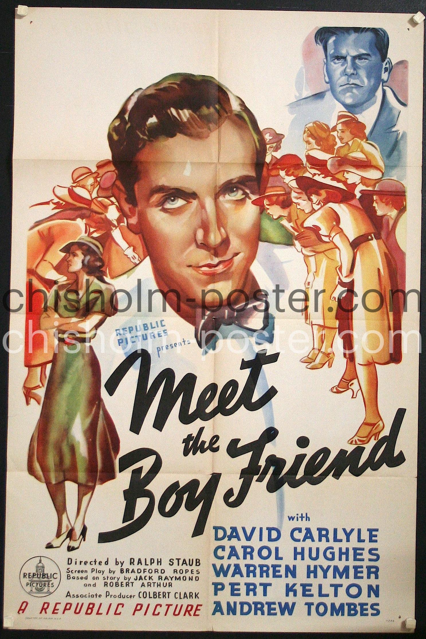 Meet the Boy Friend | Original Vintage Poster | Chisholm Larsson Gallery