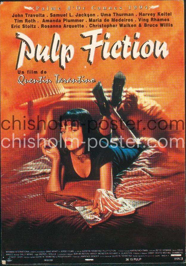 Pulp Fiction (French) | Original Vintage Poster | Chisholm Larsson Gallery