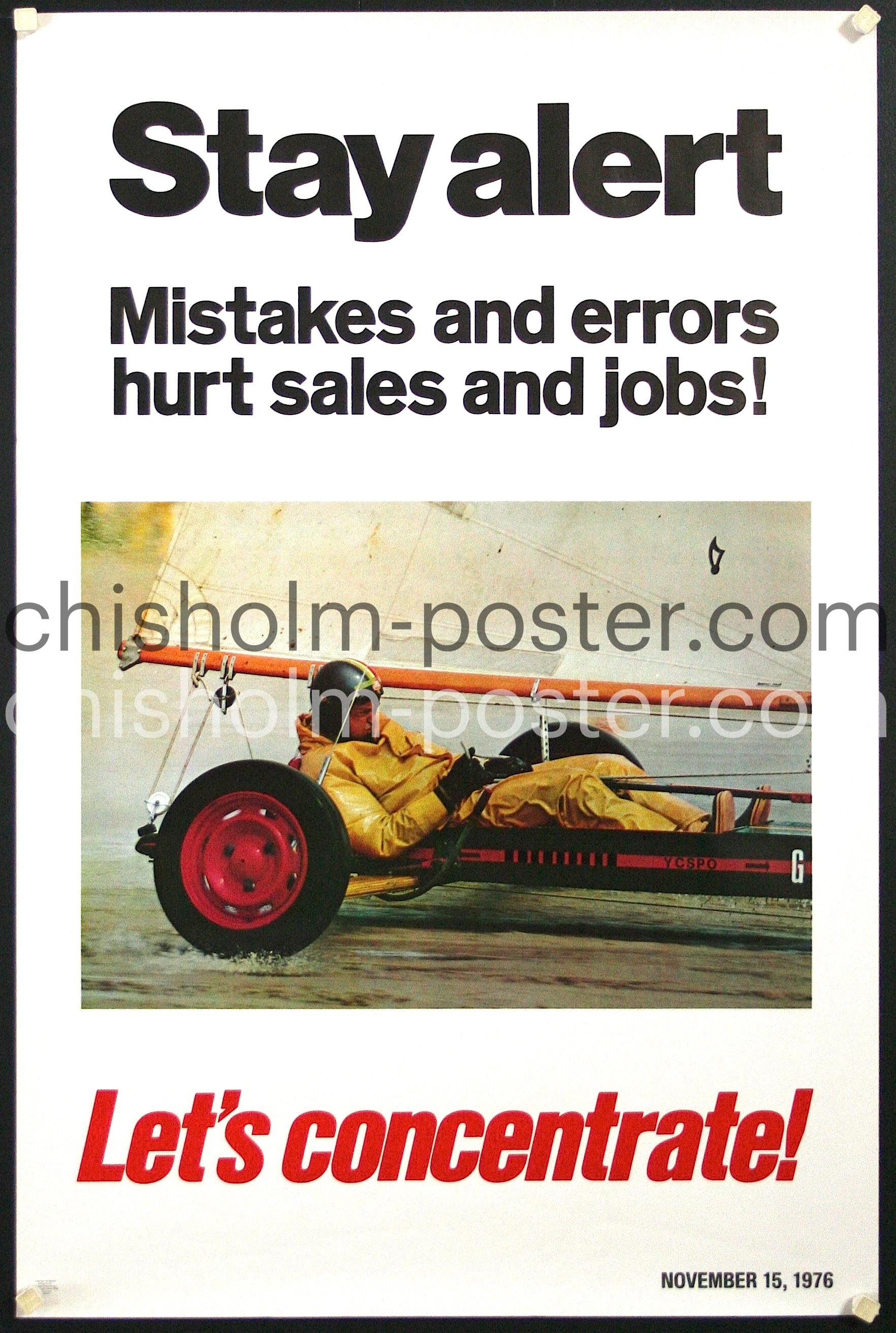 Stay Alert - Let's Concentrate! Work Incentive Program | Original ...