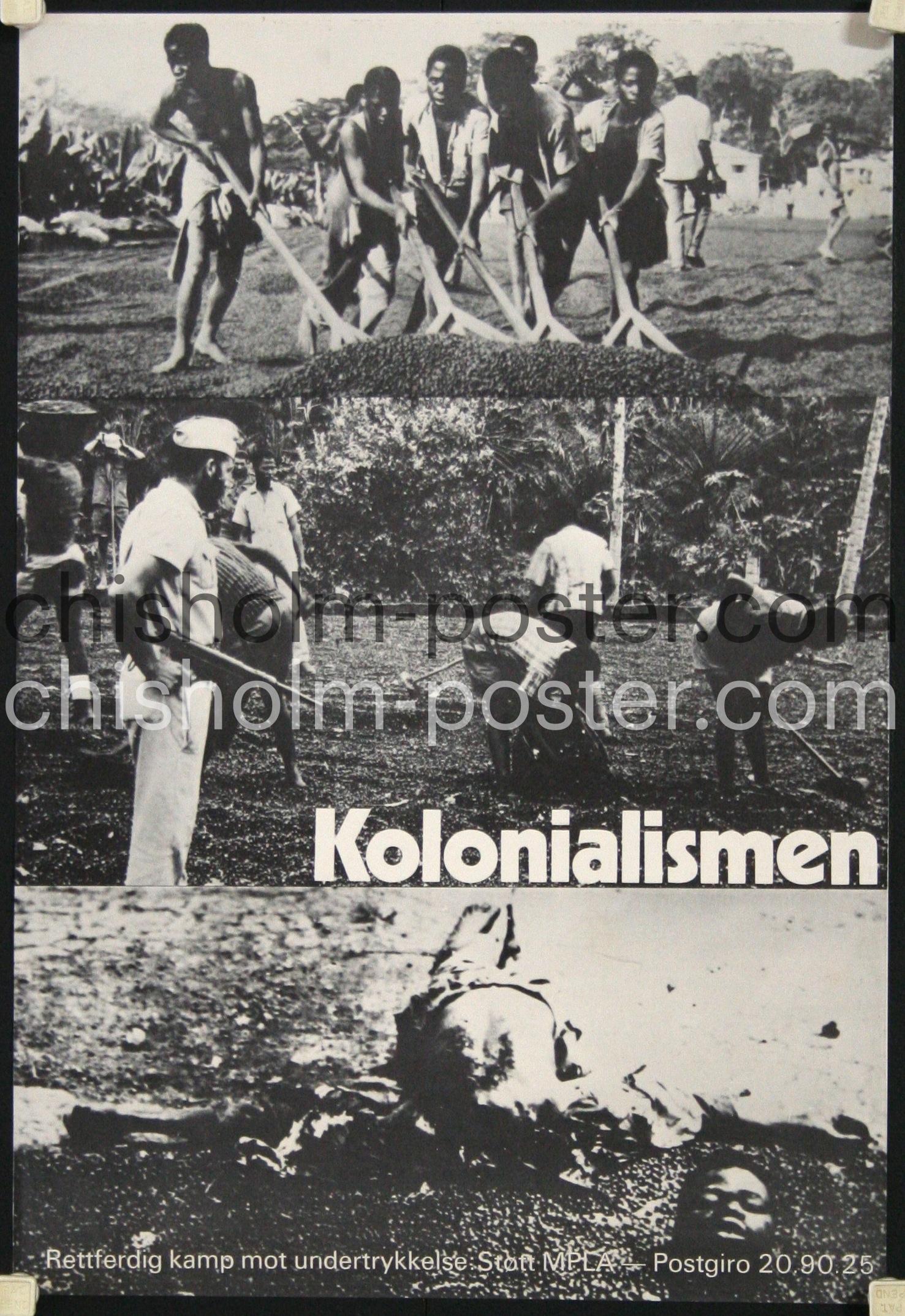 Kolonialismen | Original Vintage Poster | Chisholm Larsson Gallery