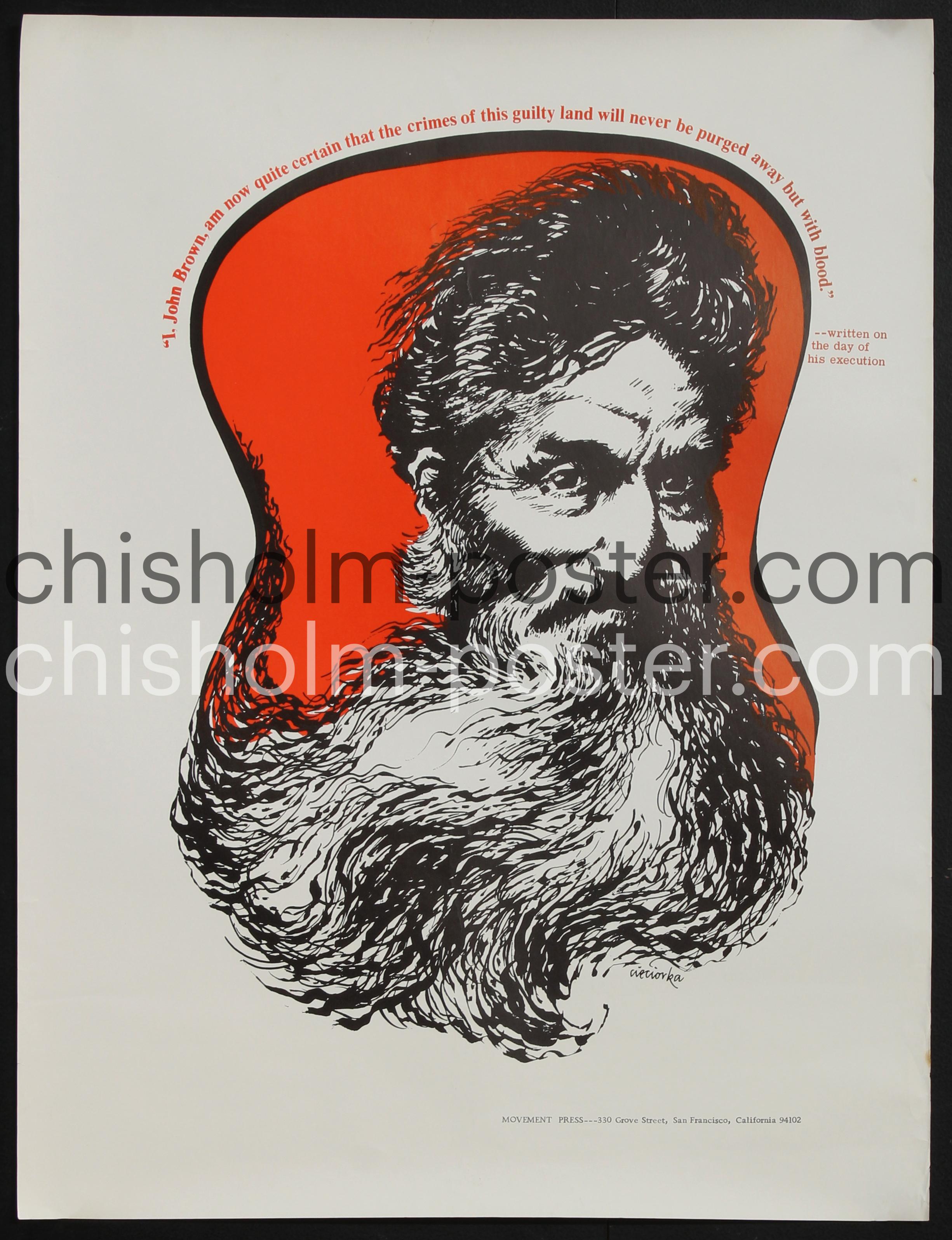 John Brown | Original Vintage Poster | Chisholm Larsson Gallery