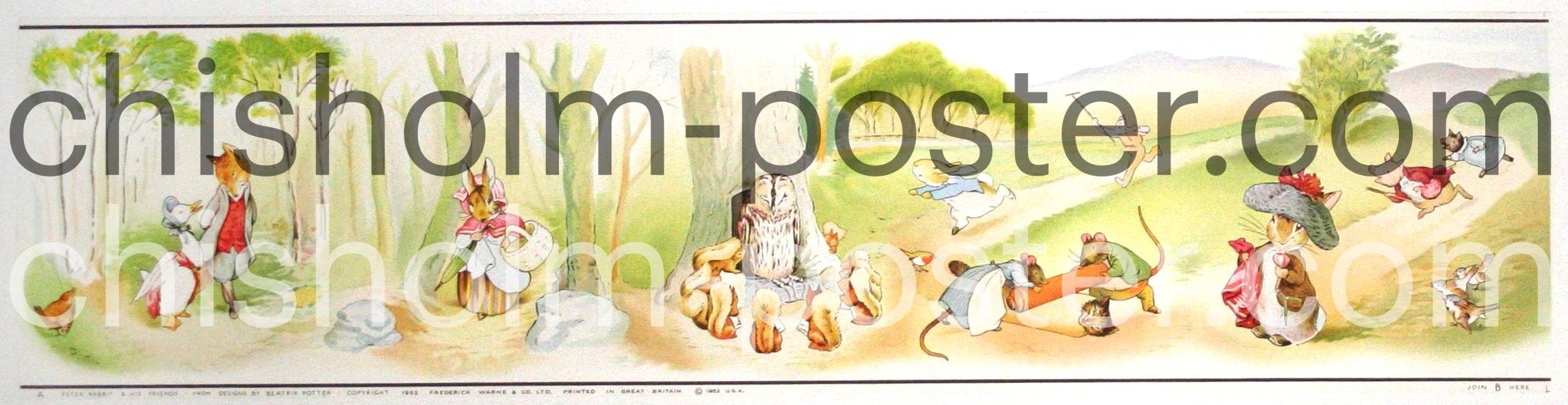 Peter Rabbit & His Friends - From Designs by Beatrix Potter (1 ...