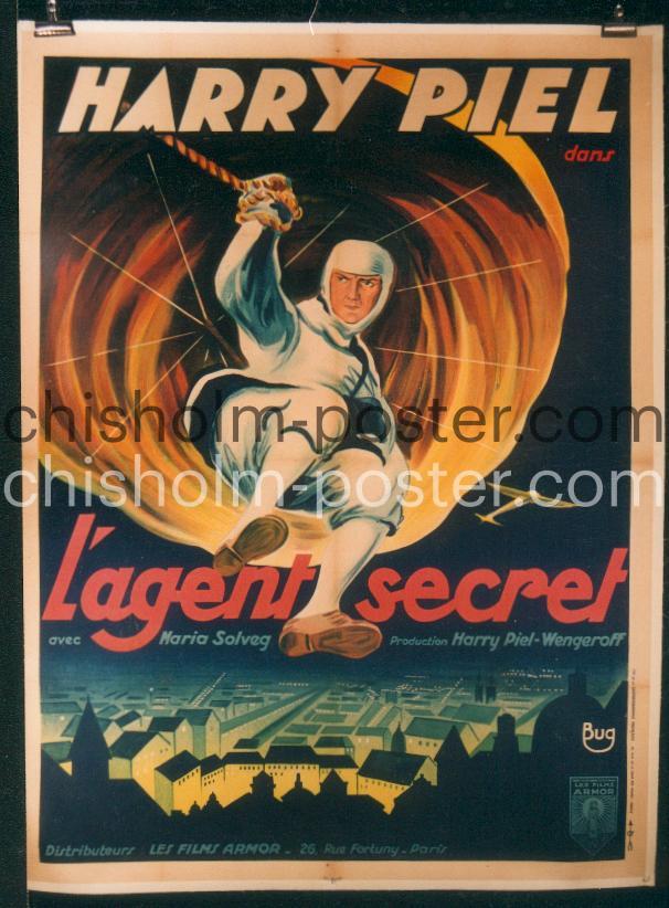 Agent Secret, L' | Original Vintage Poster | Chisholm Larsson Gallery