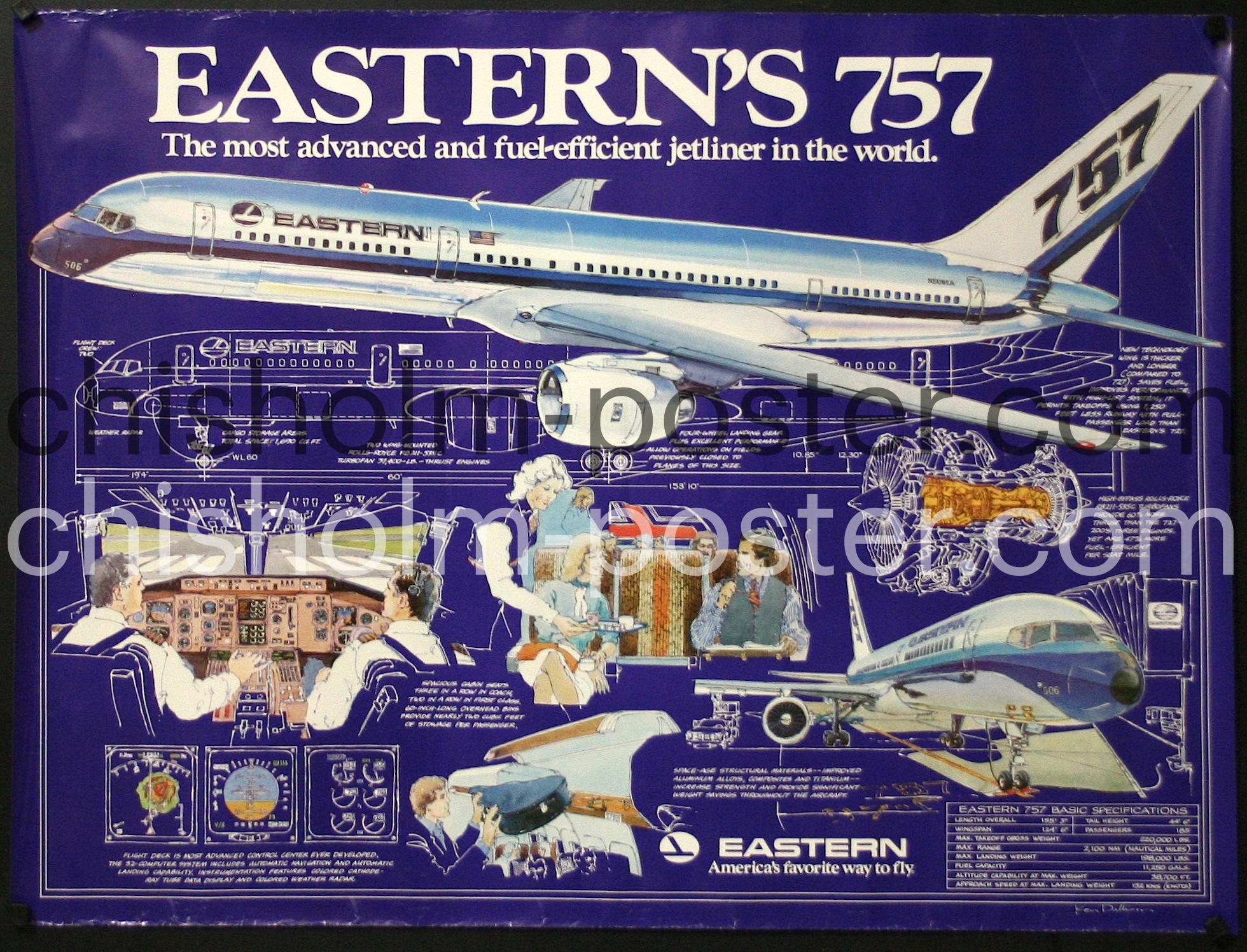 Eastern's 757 - The most advanced and fuel-efficient jetliner in the ...
