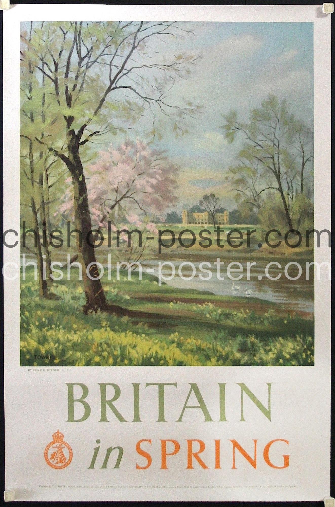 Britain in Spring | Original Vintage Poster | Chisholm Larsson Gallery