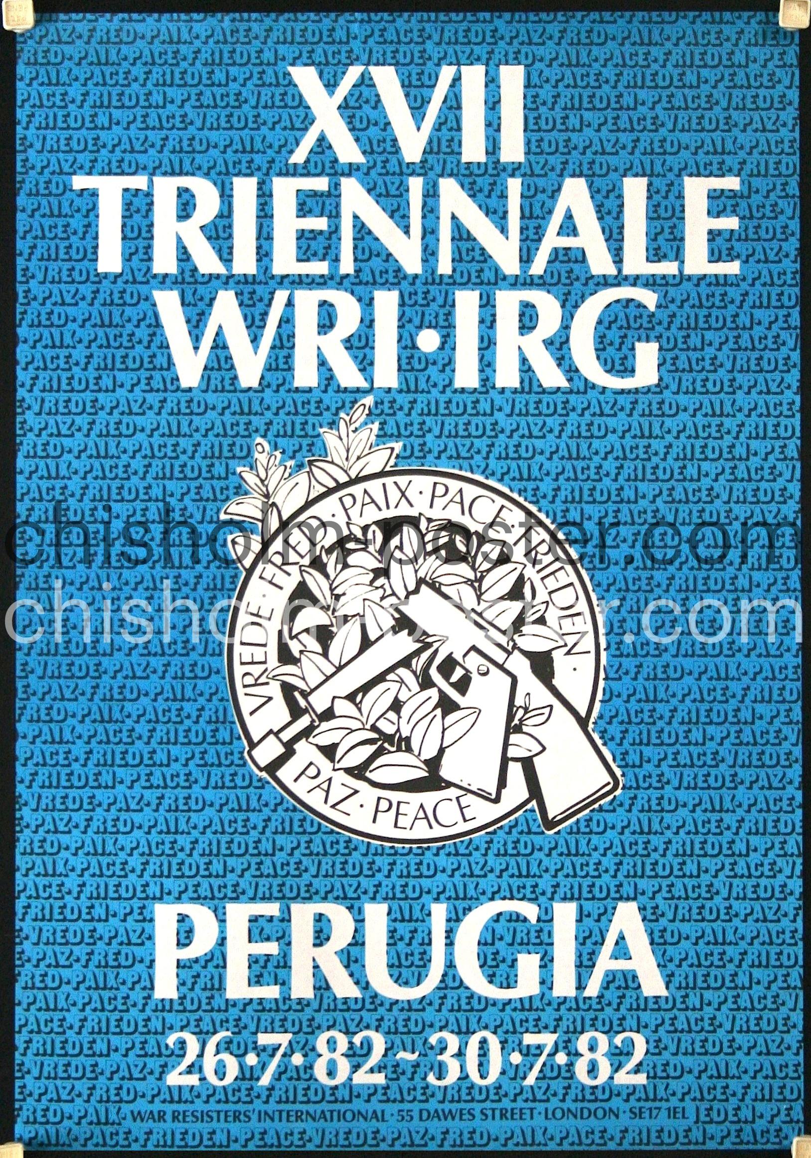 XVII Triennale WRI.IRG- Perugia 1982 ( War Resisters' International ...