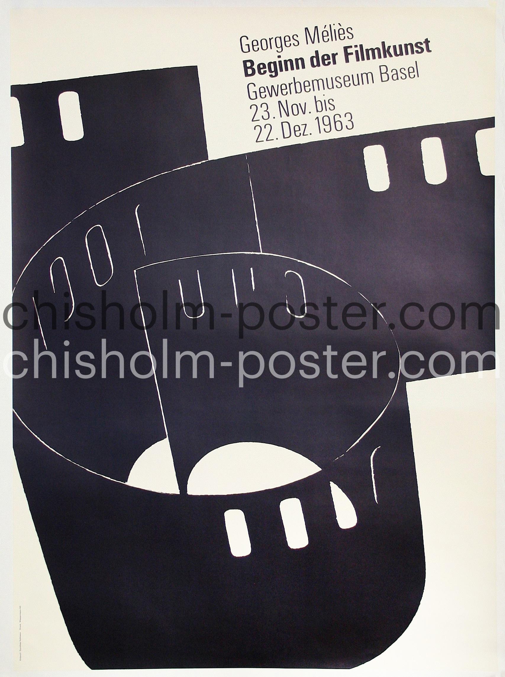 Georges Melies Beginn der Filmkunst- 1963 | Original Vintage Poster ...