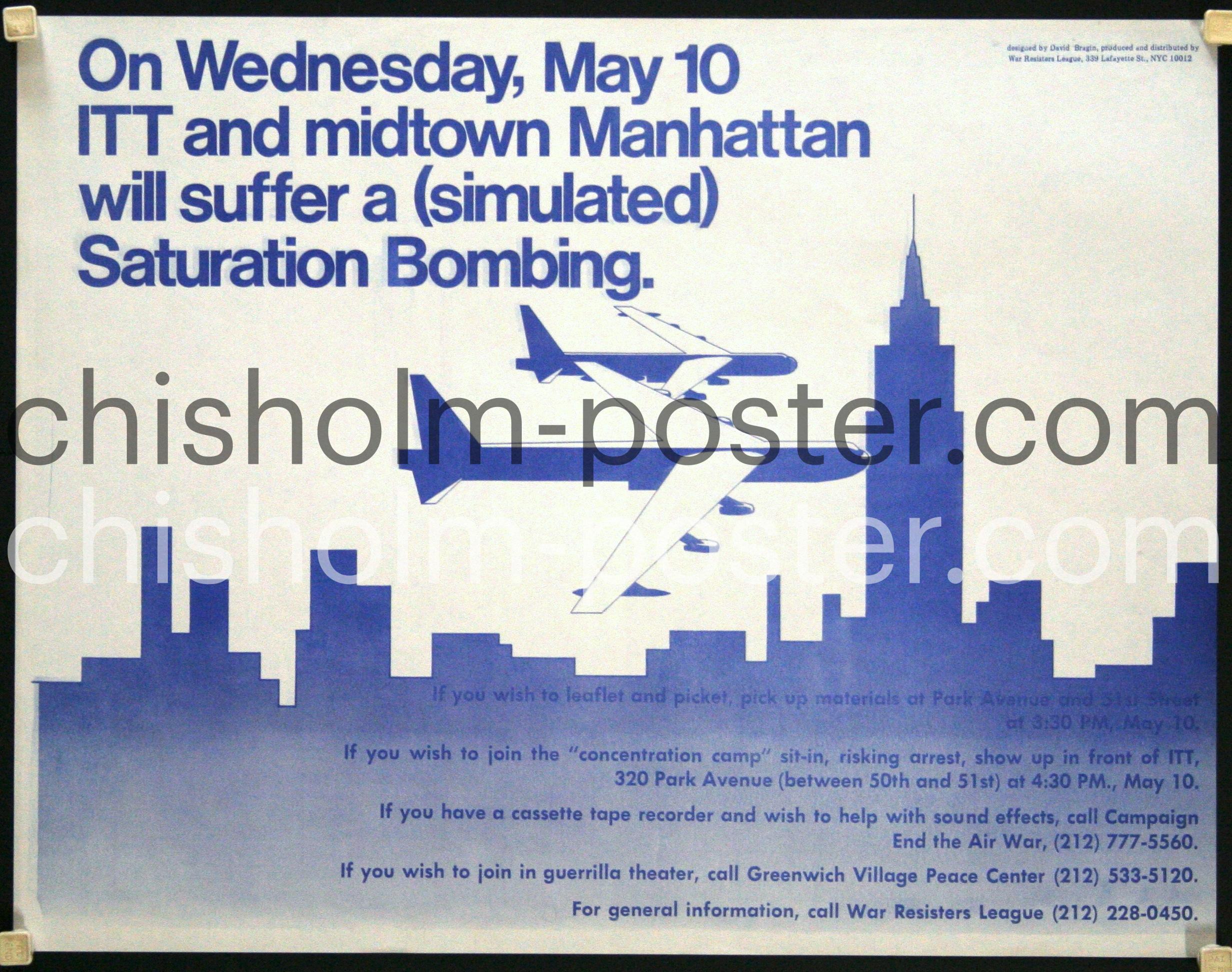 On Wednesday, May 10, ITT and midtown Manhattan will suffer a ...