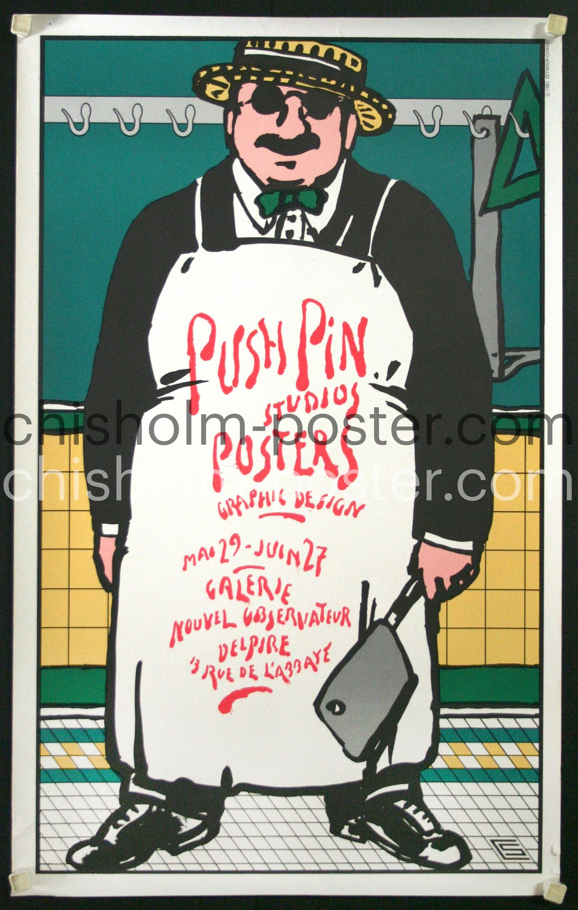 Push Pin Studios Posters Graphic Design | Original Vintage Poster ...