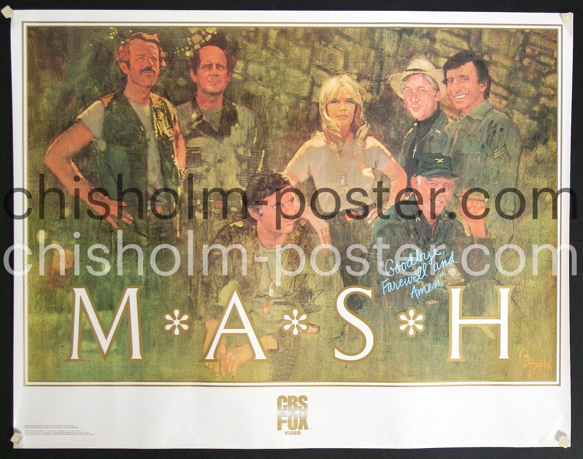 MASH - M*A*S*H CBS Fox Video - Goodbye, Farewell and Amen | Original ...