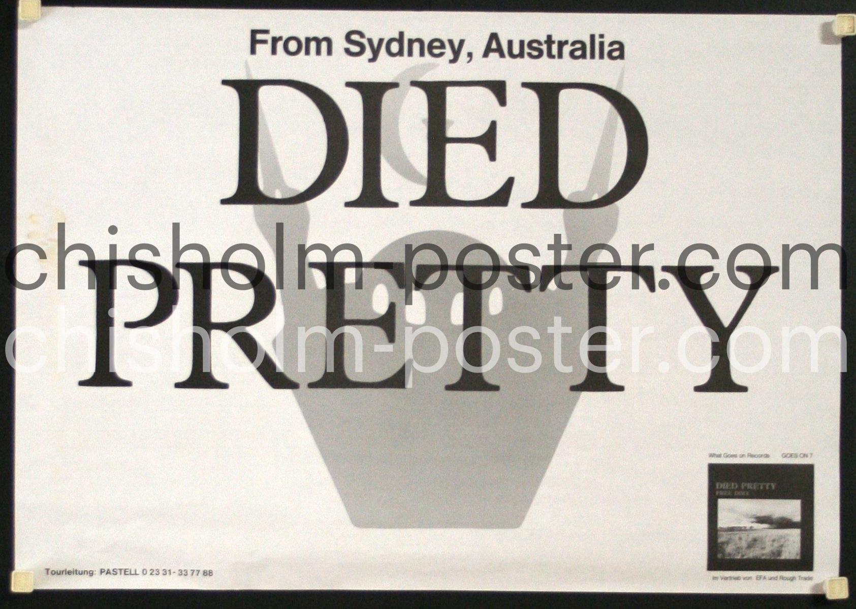 Died Pretty | Original Vintage Poster | Chisholm Larsson Gallery