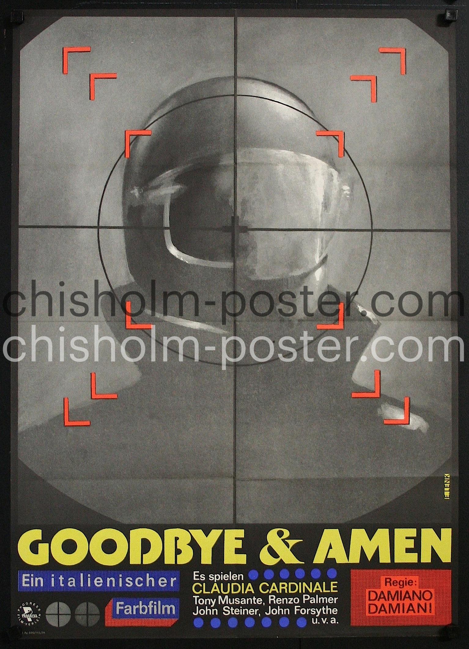 Goodbye & Amen | Original Vintage Poster | Chisholm Larsson Gallery