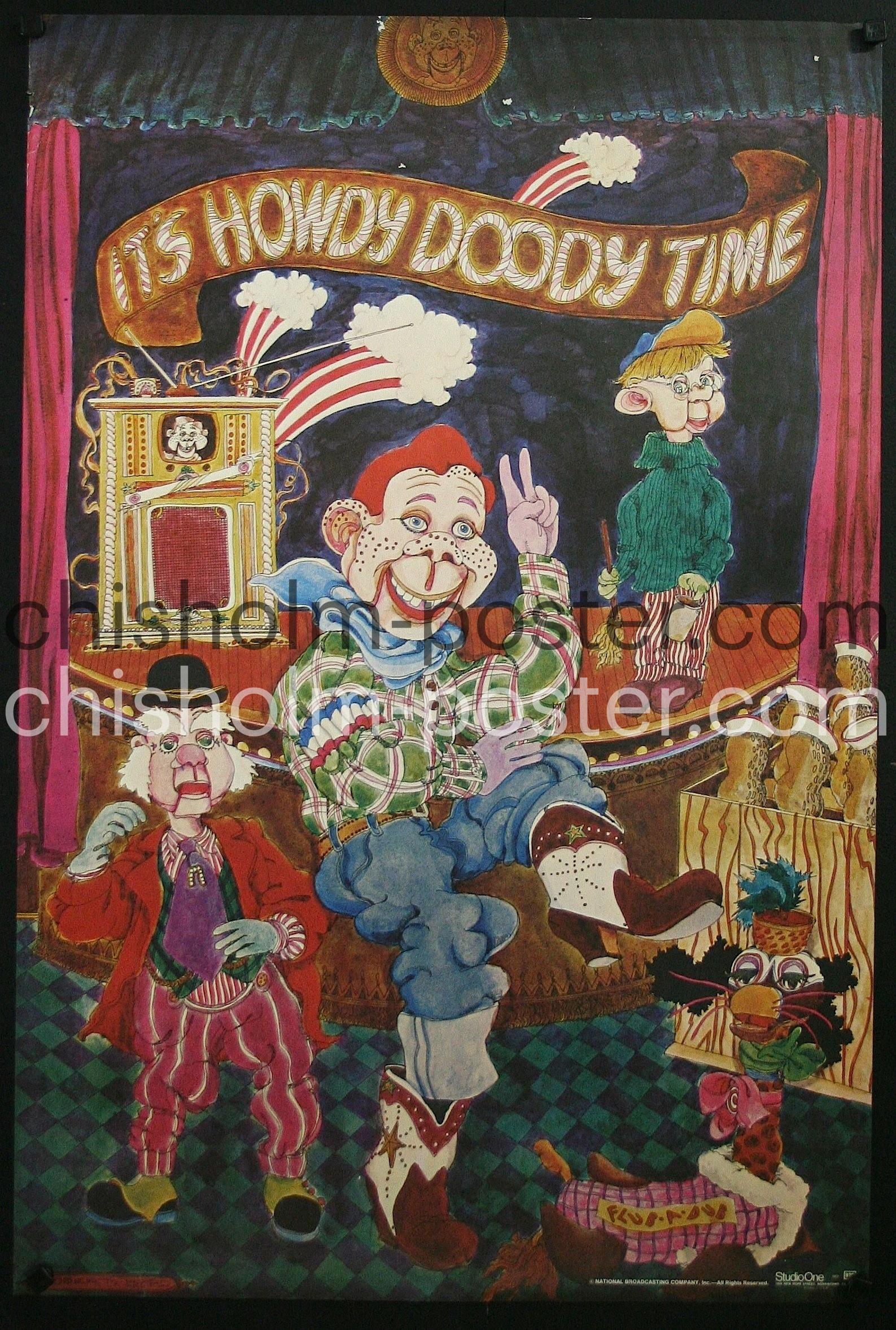It's Howdy Doody Time | Original Vintage Poster | Chisholm Larsson Gallery