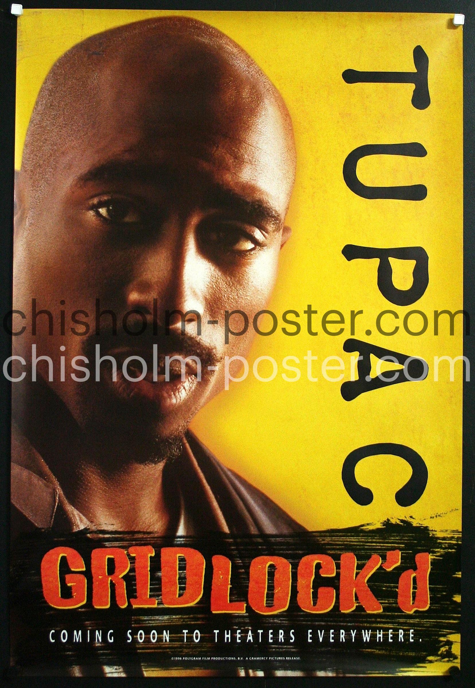 Gridlock'd - Tupac | Original Vintage Poster | Chisholm Larsson Gallery