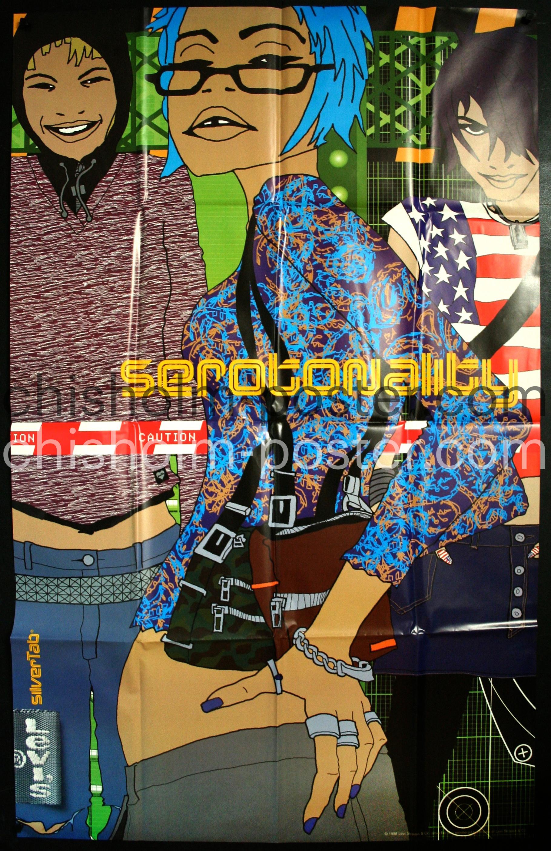 Levi's SilverTab (2) - Serotonality | Original Vintage Poster | Chisholm Larsson Gallery