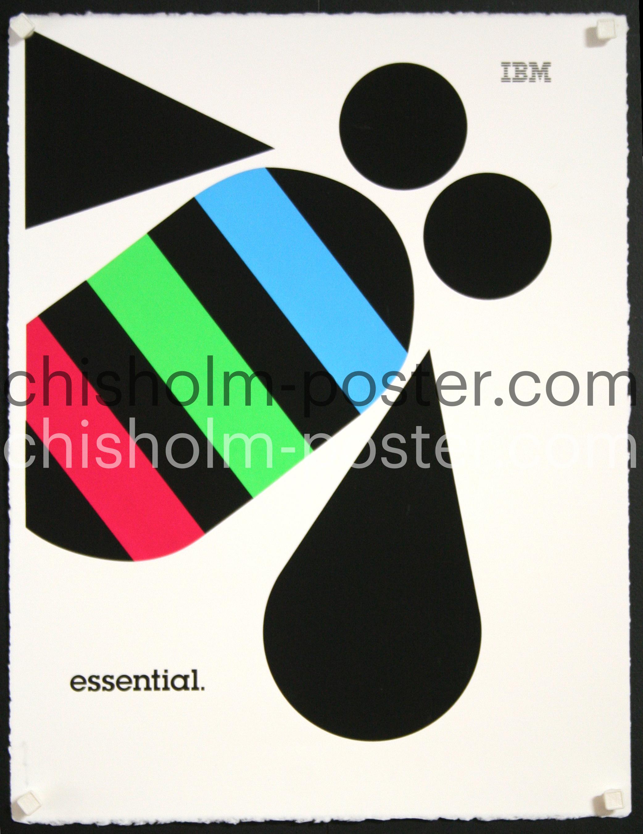 IBM, Bee Essential - Silkscreen on Heavy Watercolor Paper | Original ...