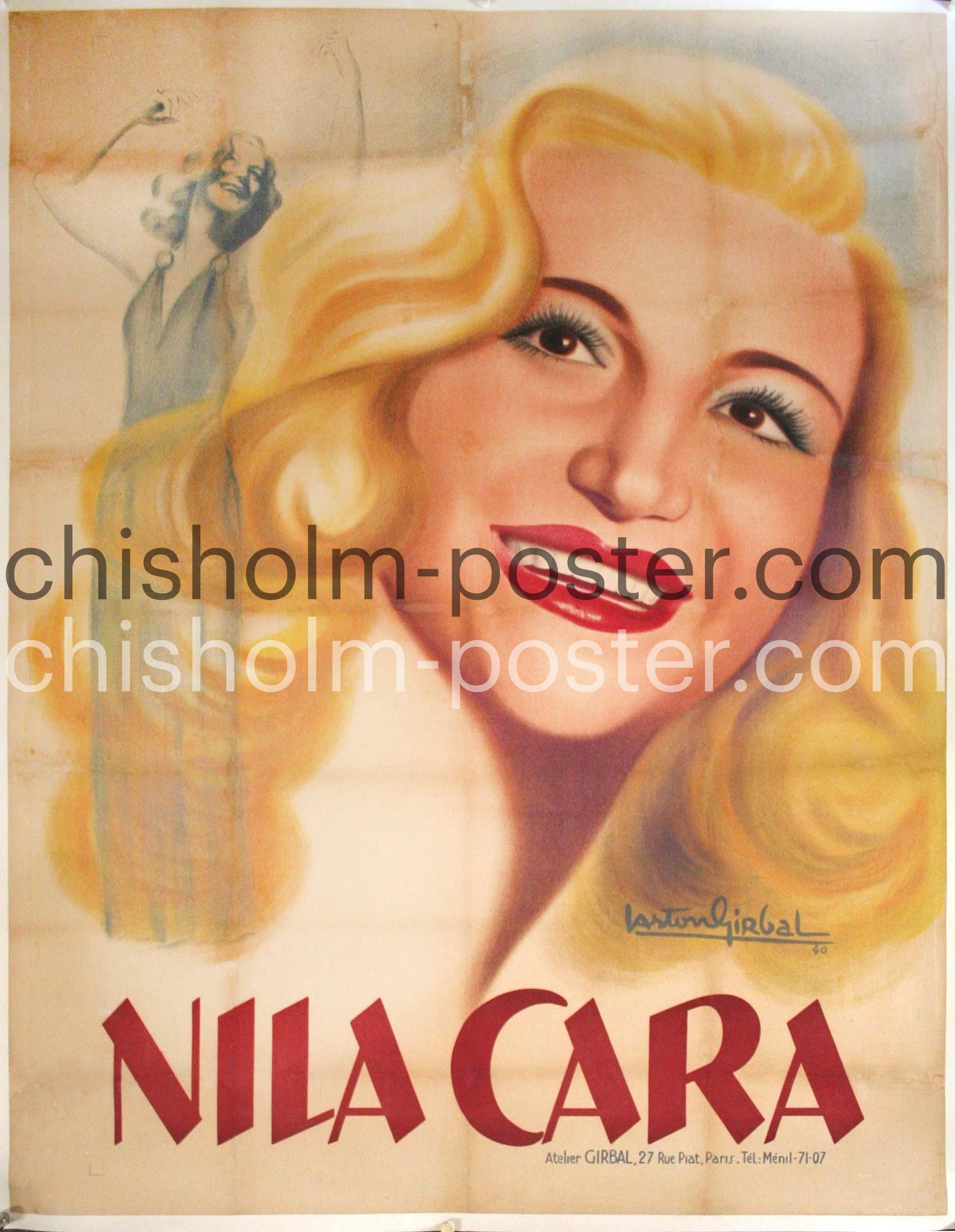 Nila Cara | Original Vintage Poster | Chisholm Larsson Gallery