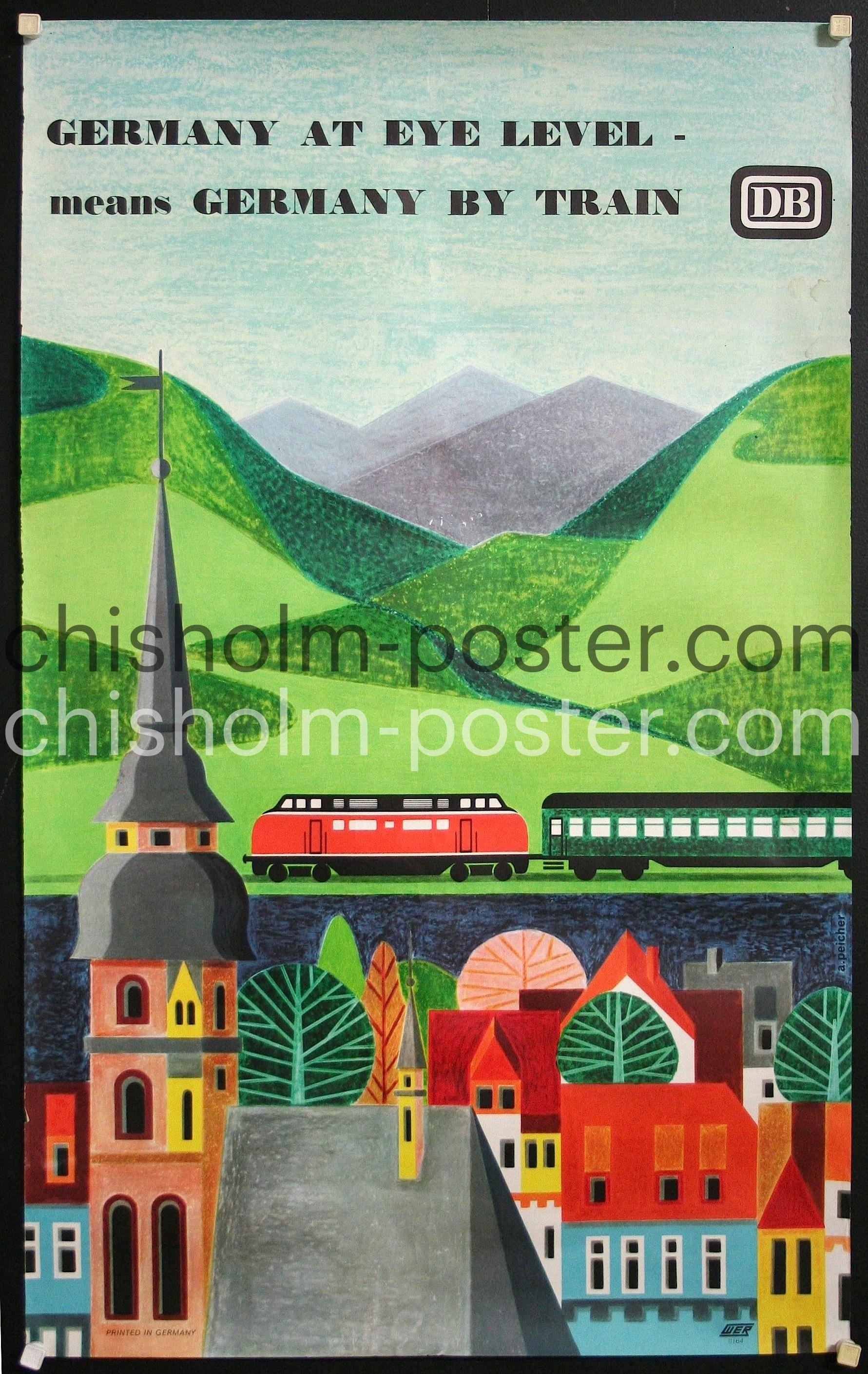 Germany at Eye Level Means Germany by Train - Deutsche Bahn | Original ...