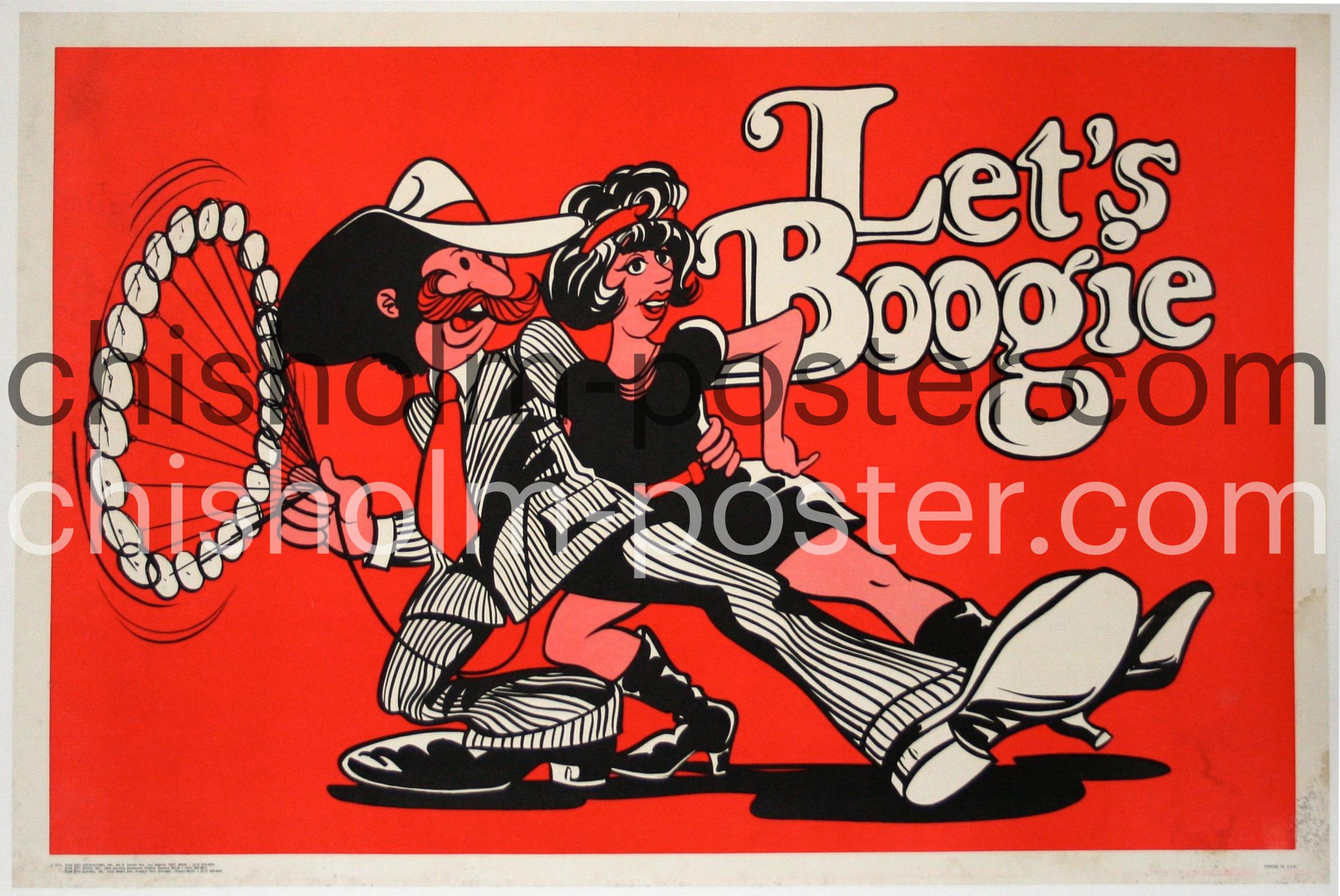 Let's Boogie | Original Vintage Poster | Chisholm Larsson Gallery