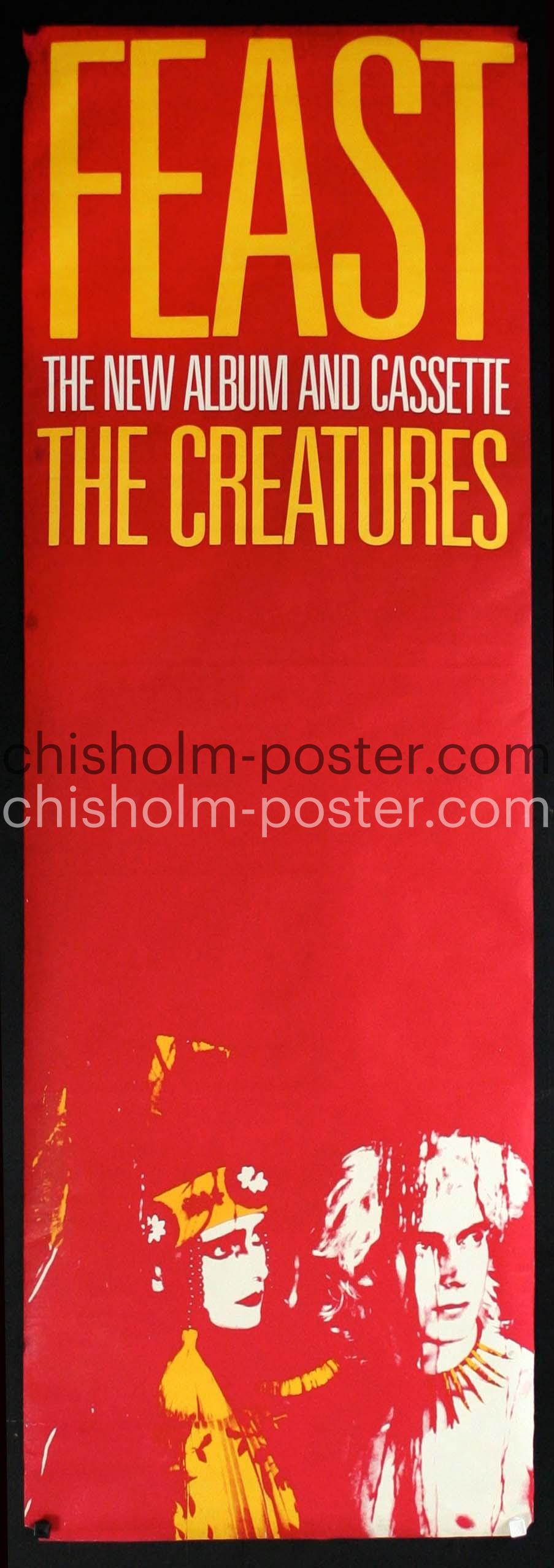 Feast - the New Album and Cassette -The Creatures | Original Vintage ...