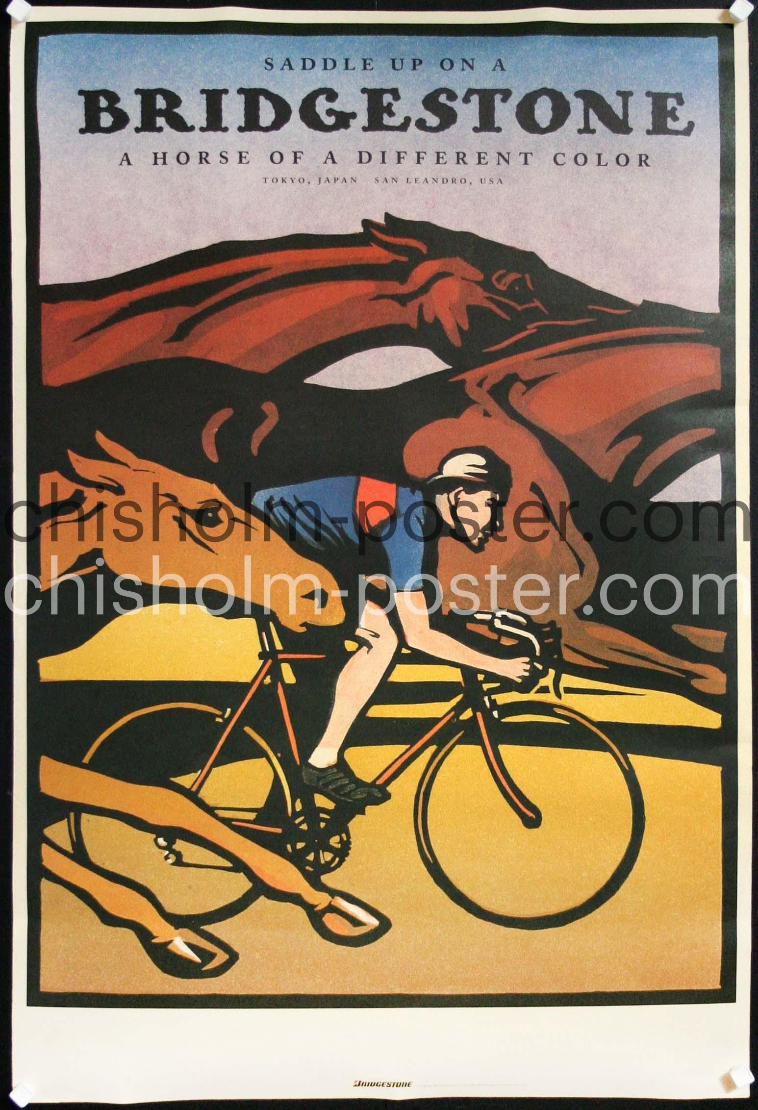 Saddle Up On A Bridgestone A Horse Of A Different Color | Original ...