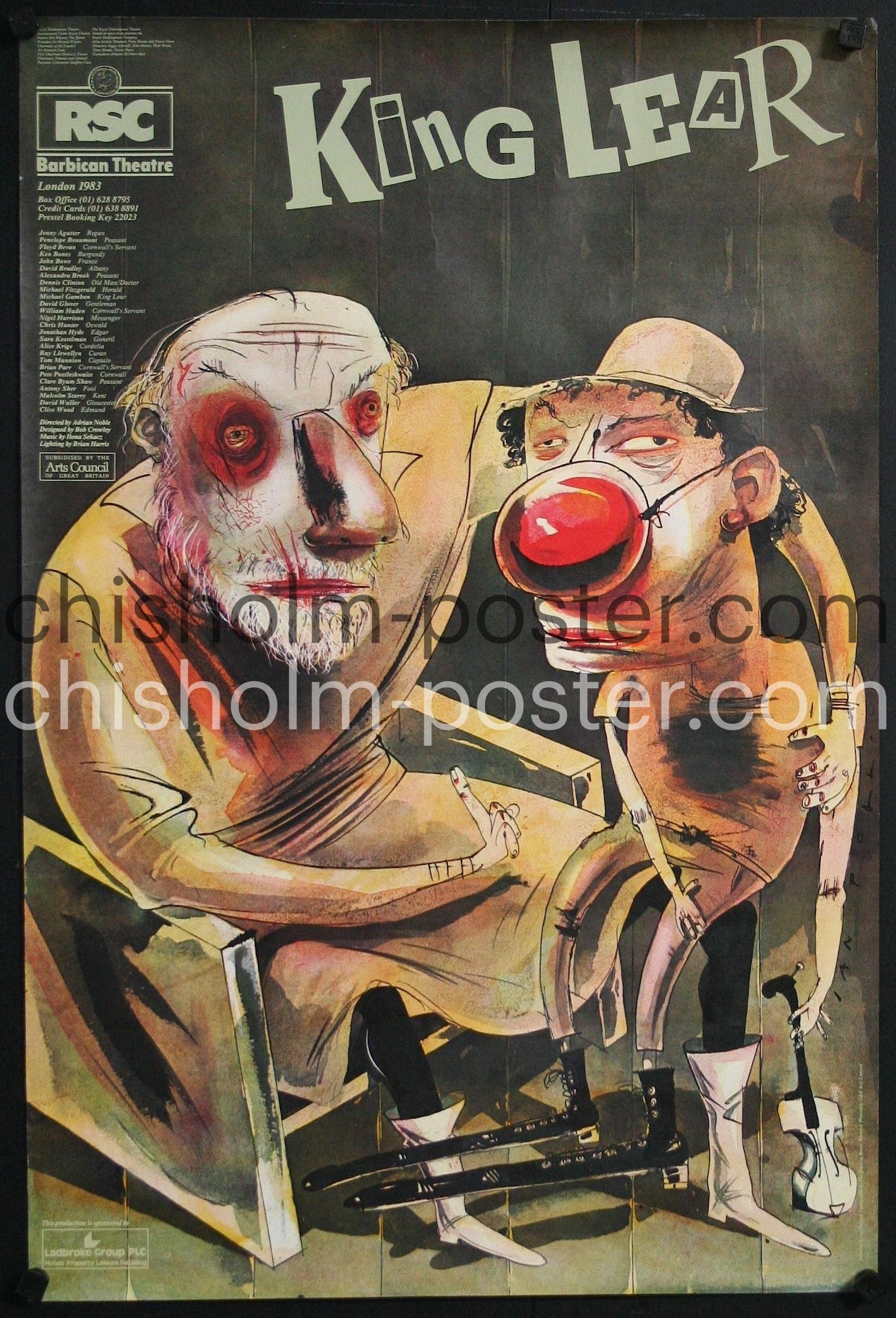 King Lear - Royal Shakespeare Company RSC - Barbican Theatre | Original ...