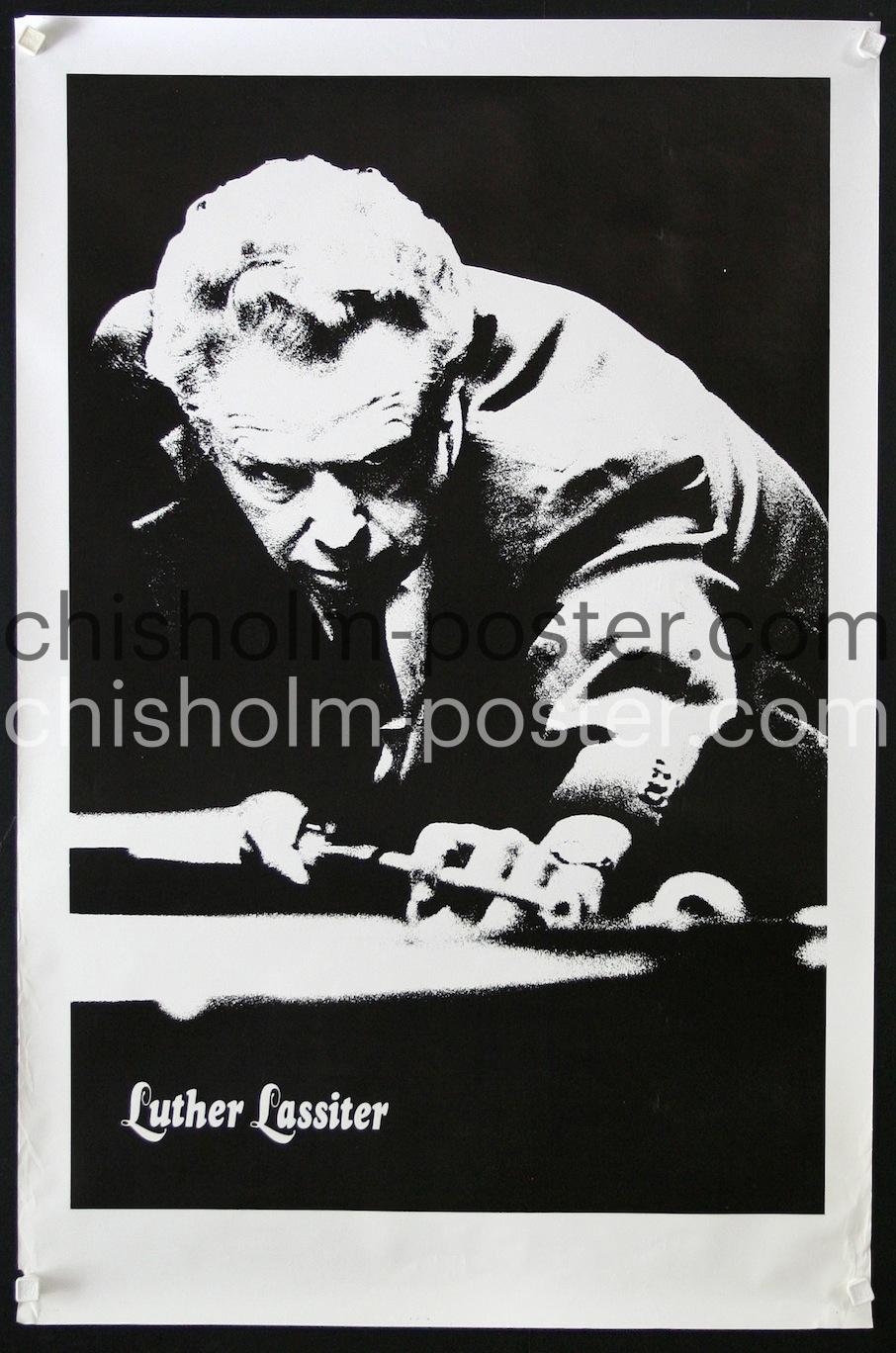 The Player - Luther Lassiter | Original Vintage Poster | Chisholm ...