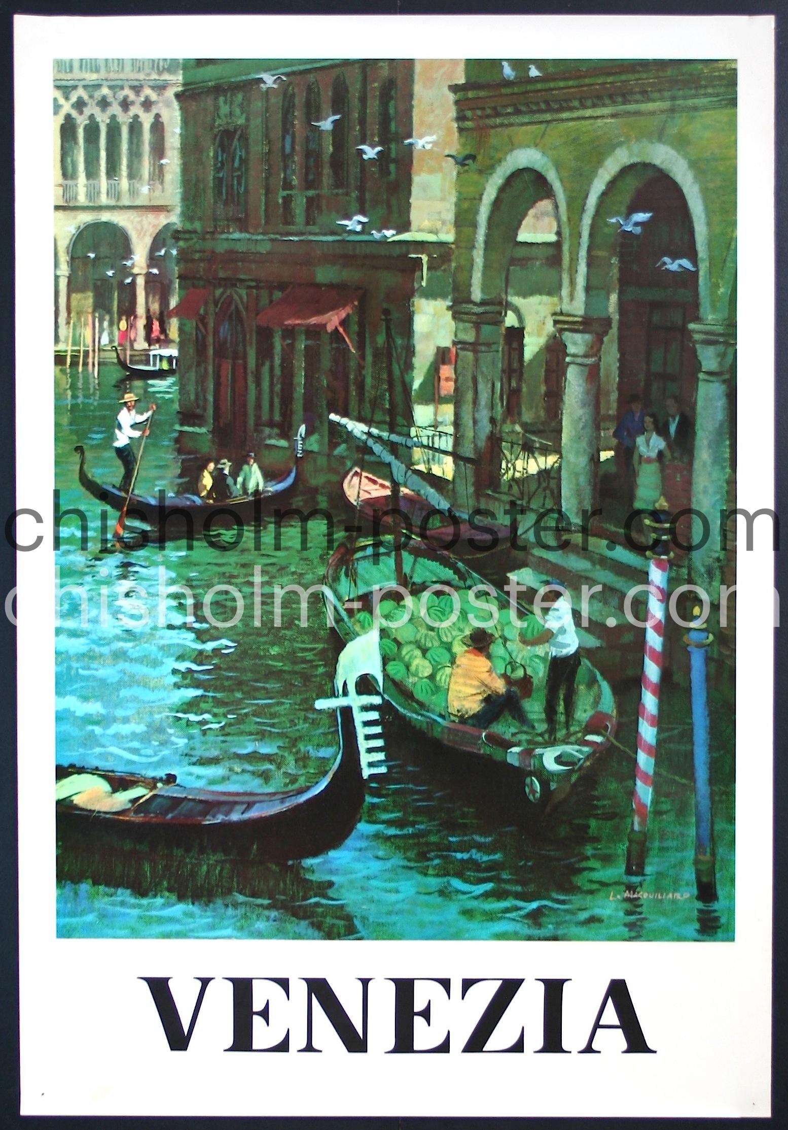 Venezia (5) | Original Vintage Poster | Chisholm Larsson Gallery