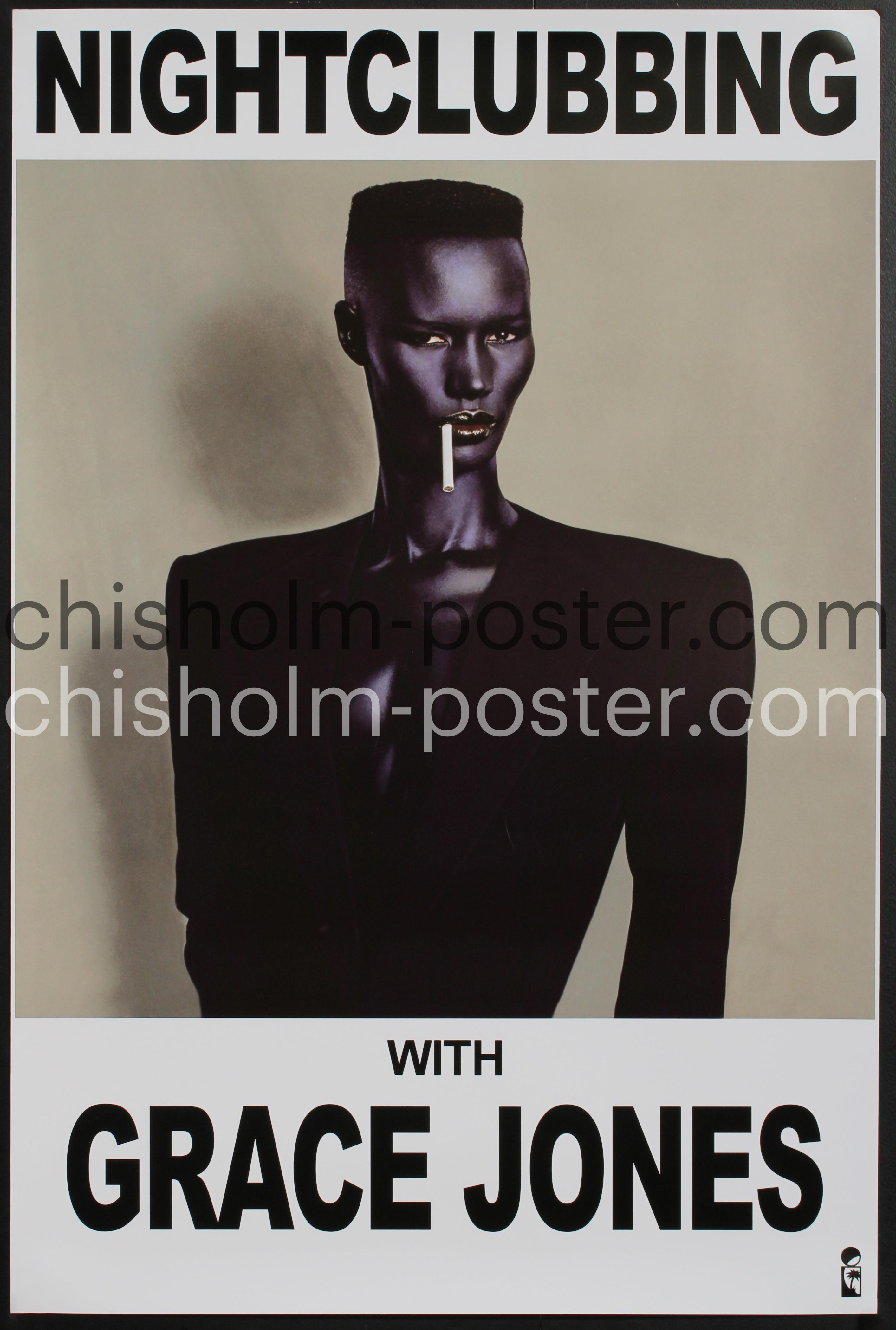 Nightclubbing with Grace Jones | Original Vintage Poster | Chisholm ...
