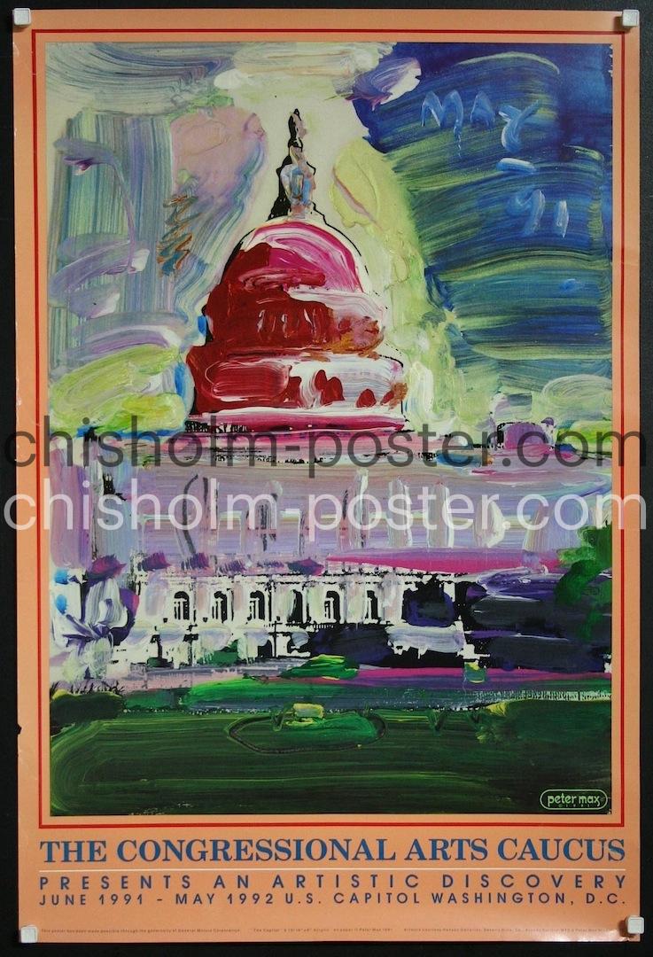 The Congressional Arts Caucus - Capitol Building | Original Vintage ...
