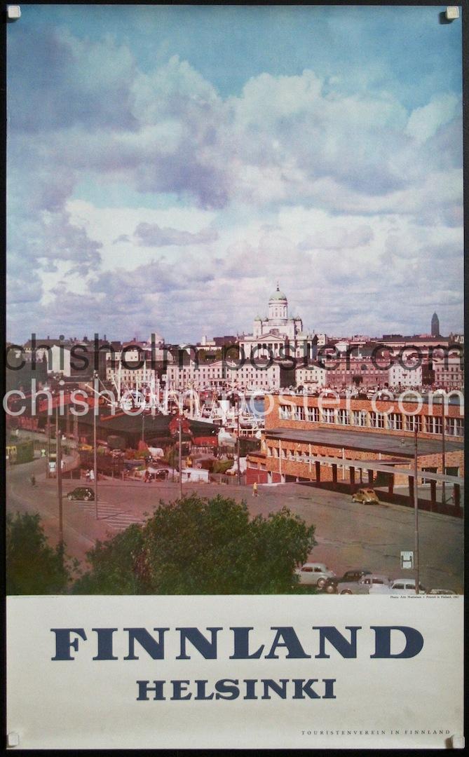 Finnland - Helsinki (Finland) | Original Vintage Poster | Chisholm ...