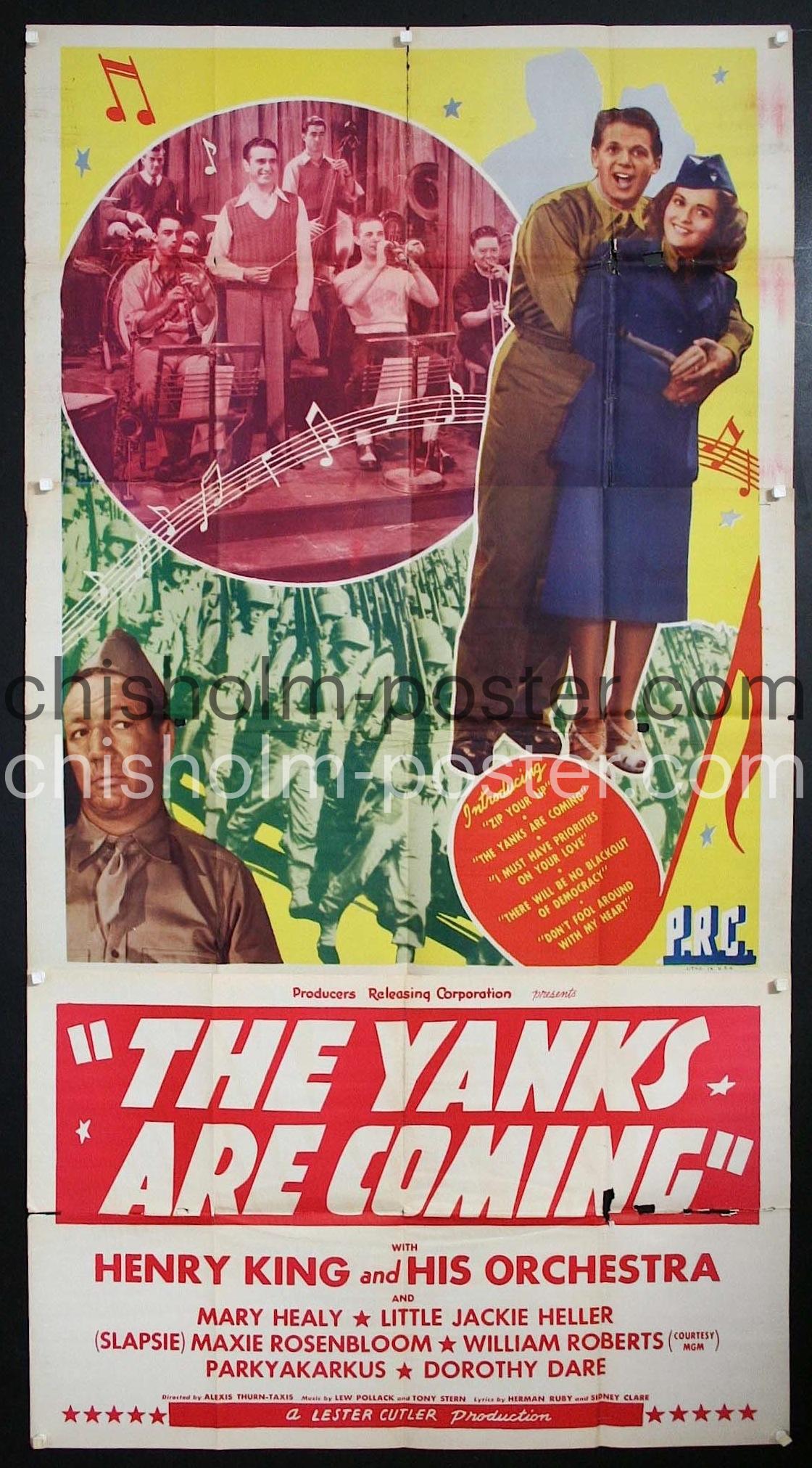 The Yanks are Coming | Original Vintage Poster | Chisholm Larsson Gallery