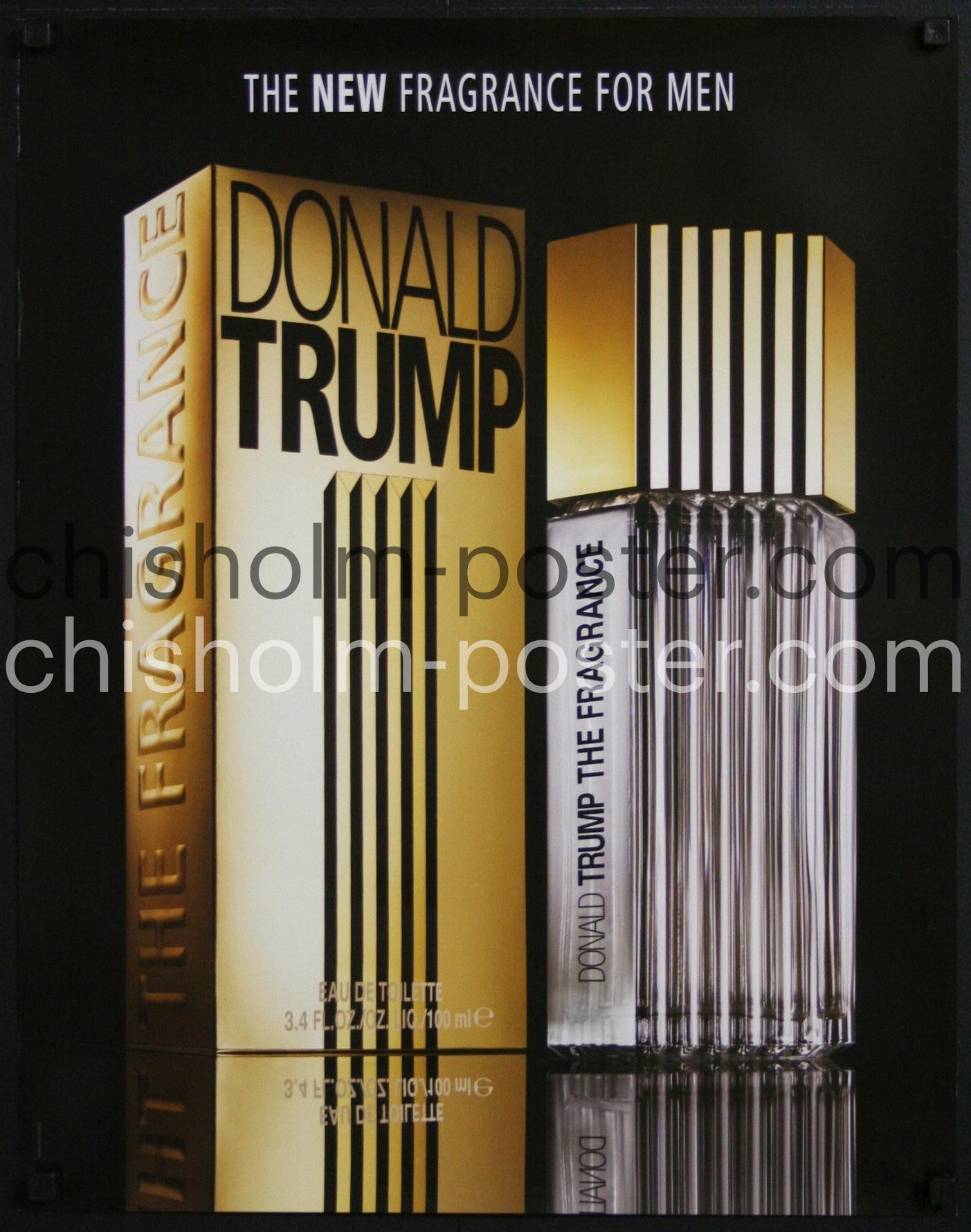 Donald Trump - The New Fragrance for Men | Original Vintage Poster ...