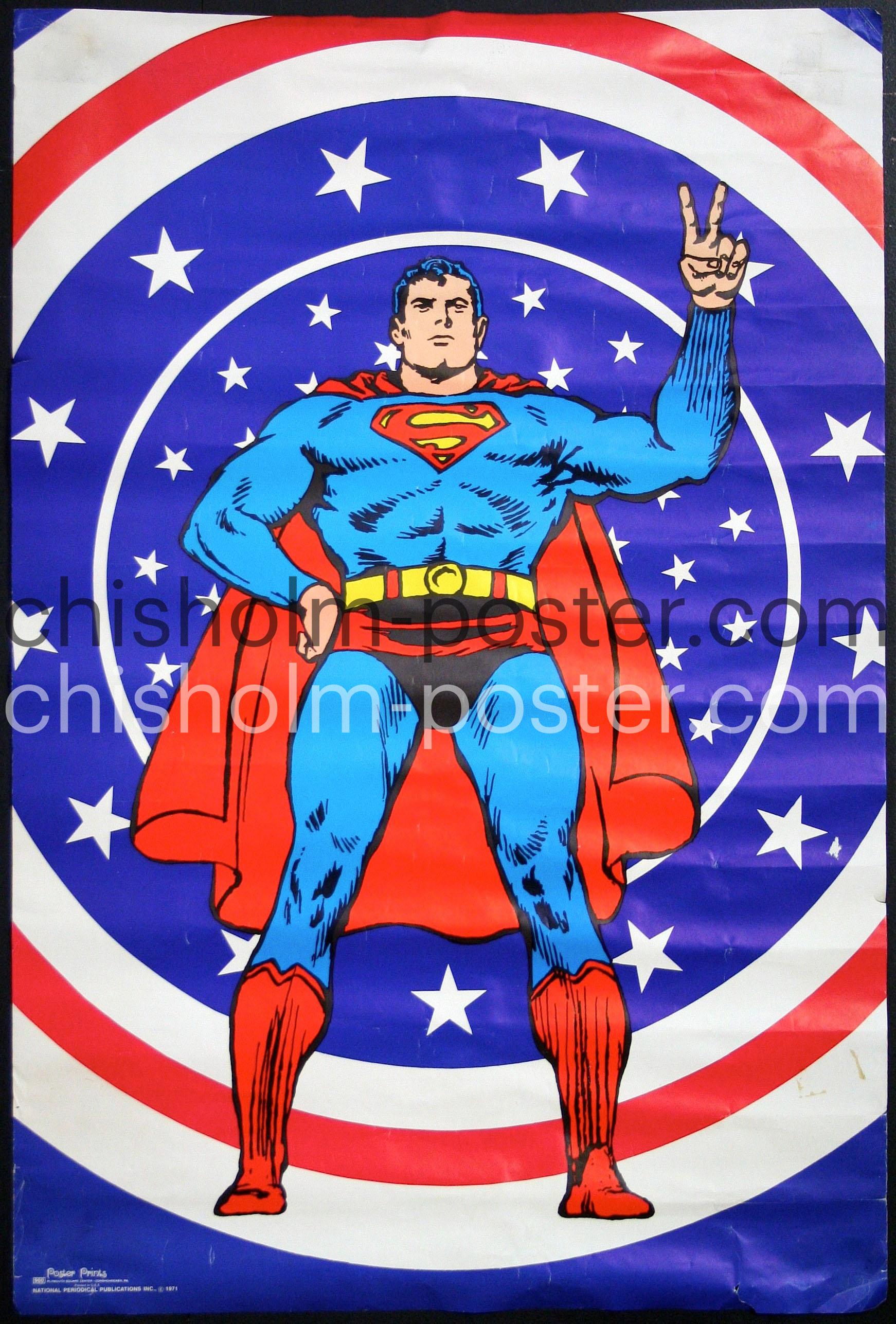 Superman (Peace) (1) | Original Vintage Poster | Chisholm Larsson Gallery